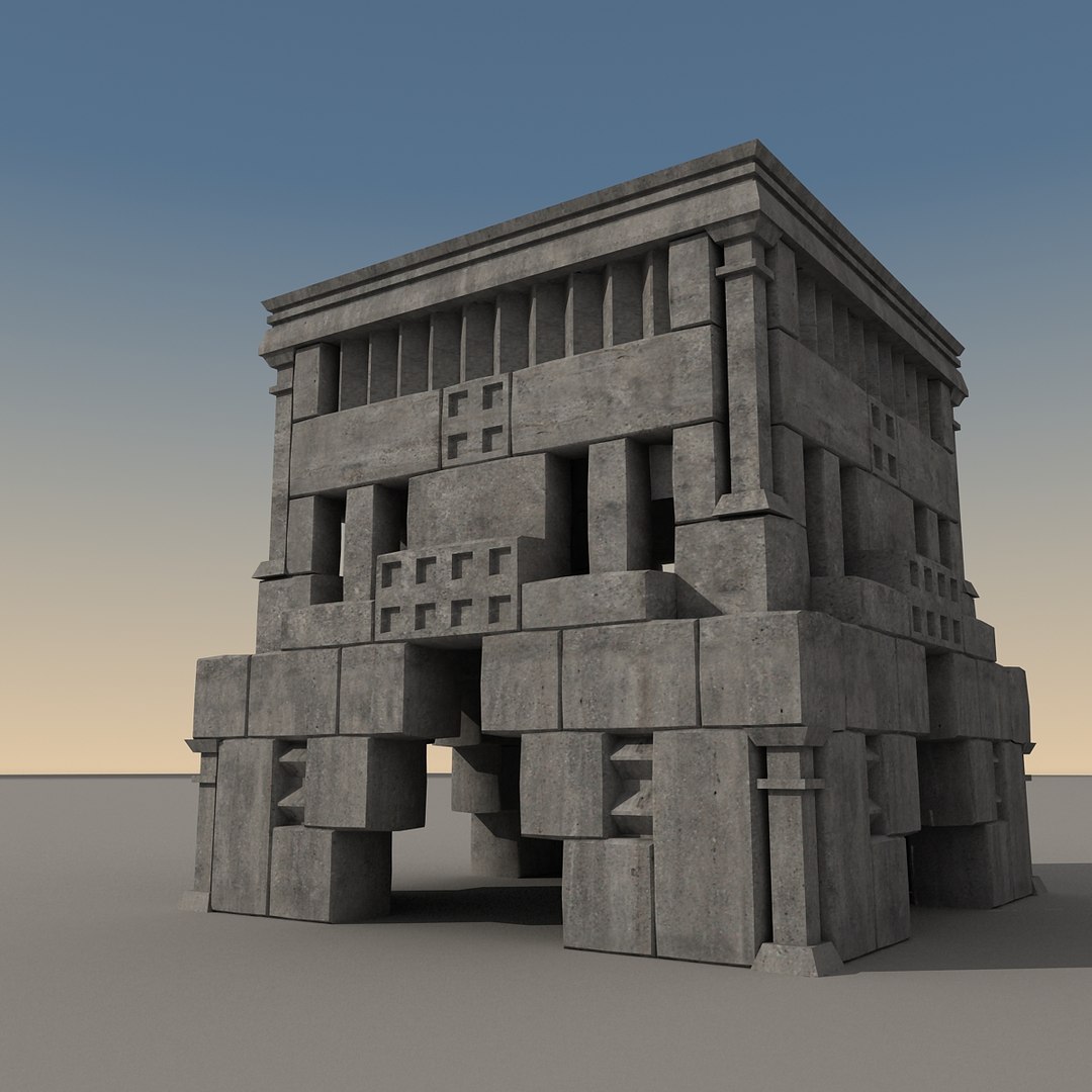 Ancient Fantasy Building Max