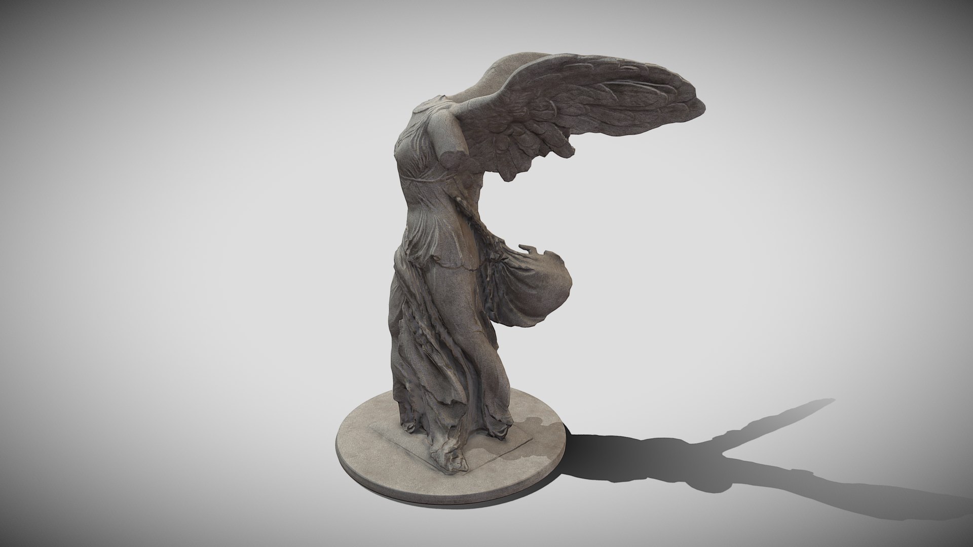 3D The Winged Victory Of Samothrace - TurboSquid 2048935