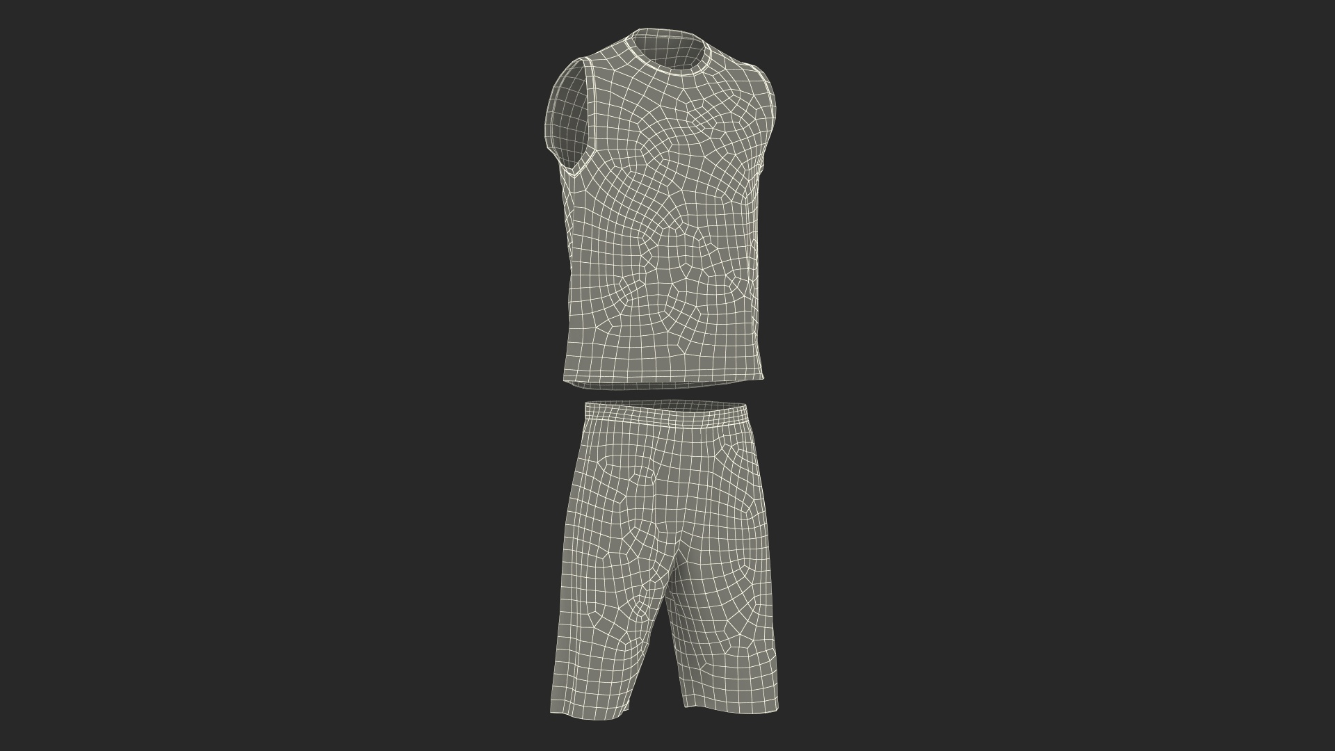 Basketball Jersey And Shorts Sportswear Model - TurboSquid 2225115