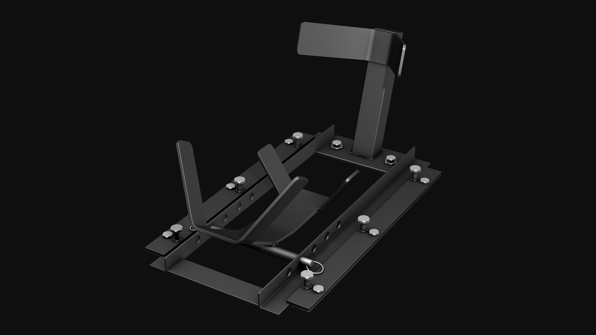 Motorcycle Front Wheel Clamp Model - TurboSquid 2306174