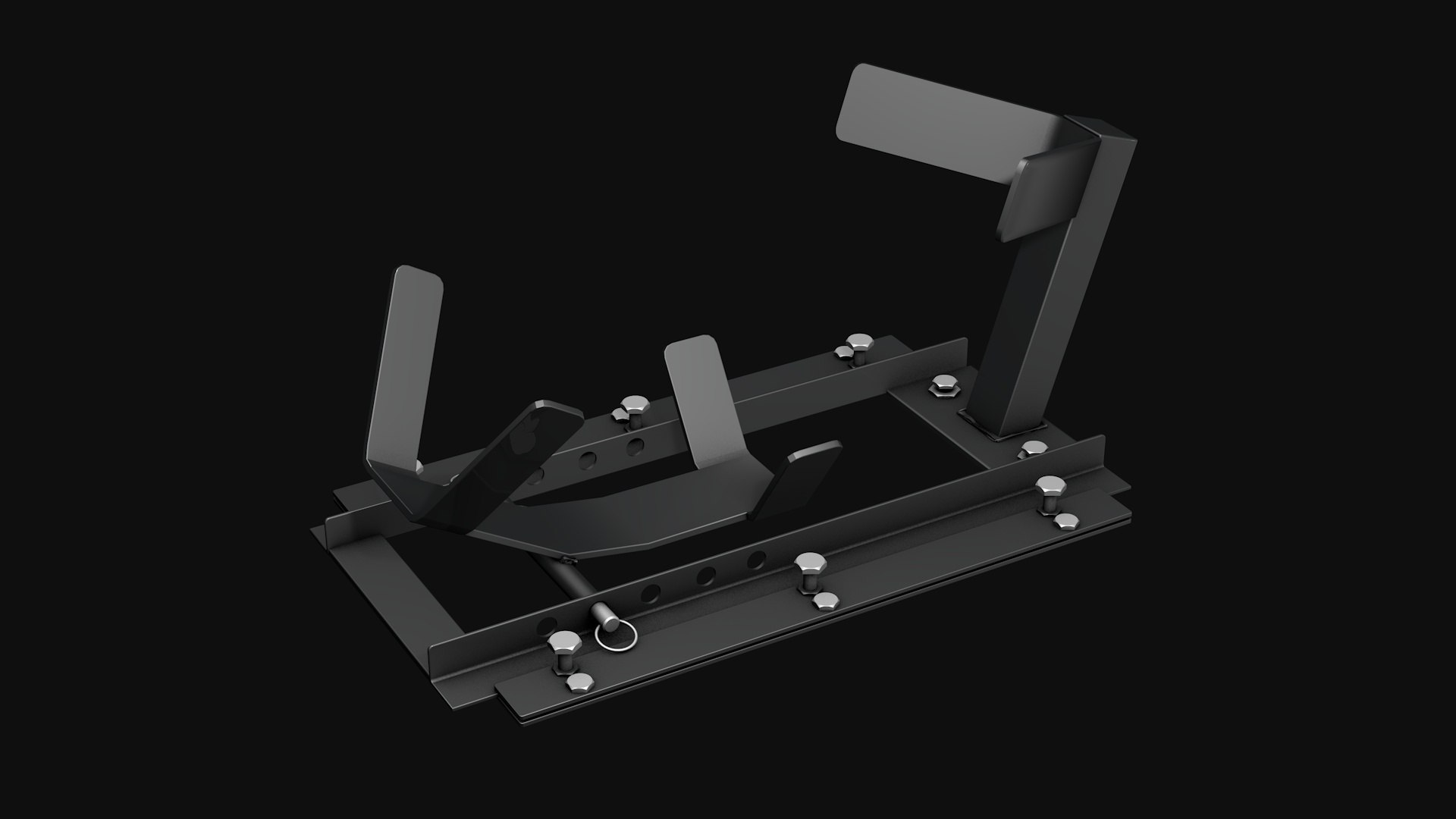 Motorcycle Front Wheel Clamp Model - TurboSquid 2306174