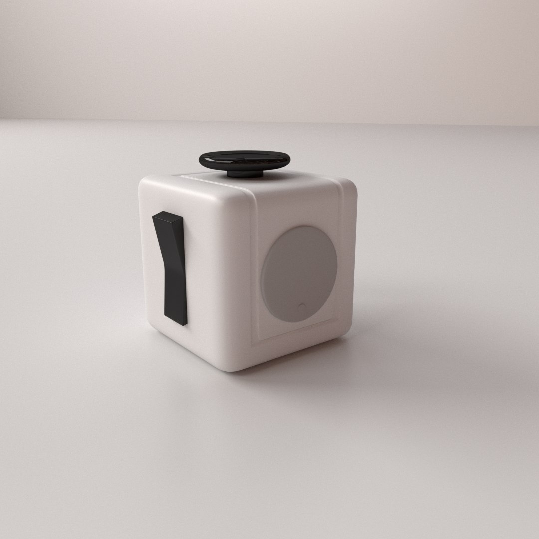 Fidget Cube 3D Model - TurboSquid 1169061