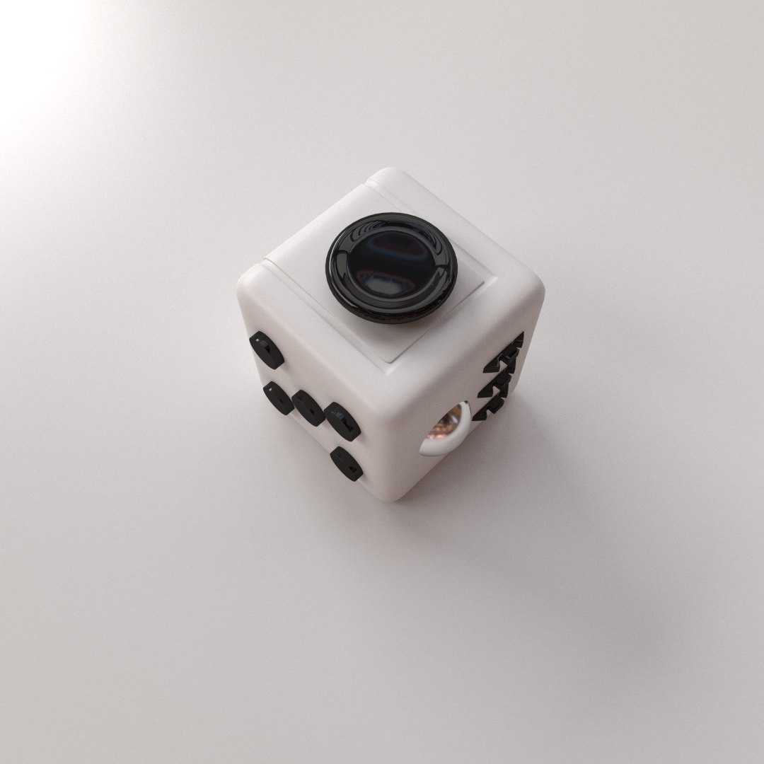 Fidget Cube 3D Model - TurboSquid 1169061