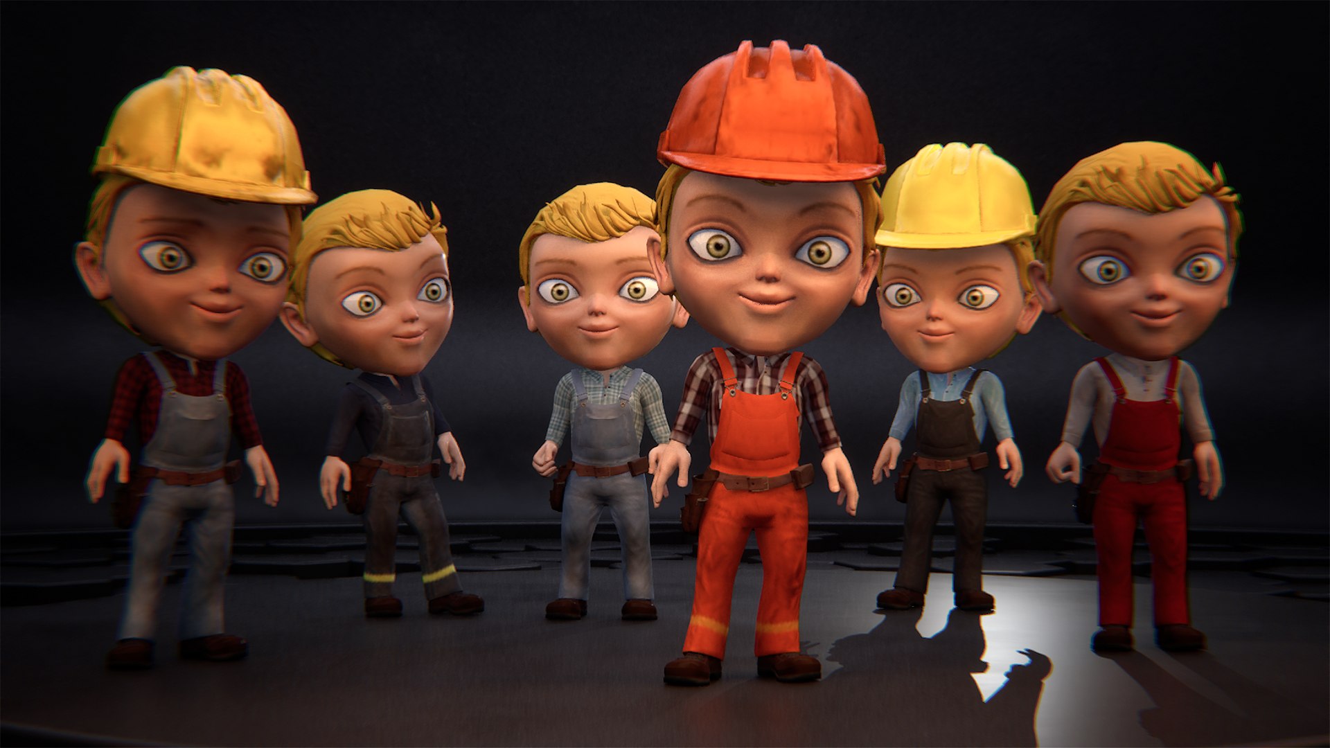 3D builder archie character rigged - TurboSquid 1586866