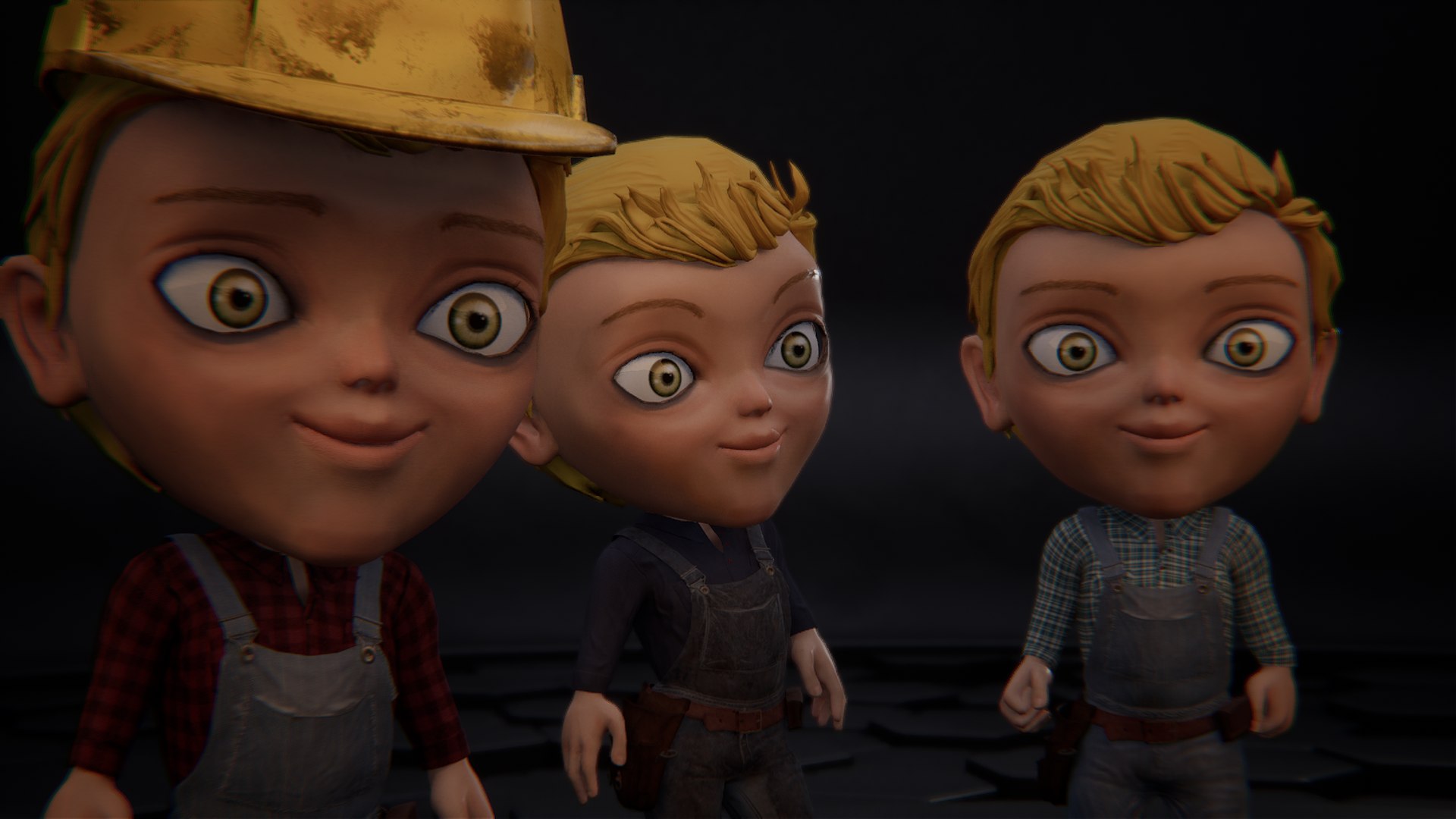 3D builder archie character rigged - TurboSquid 1586866