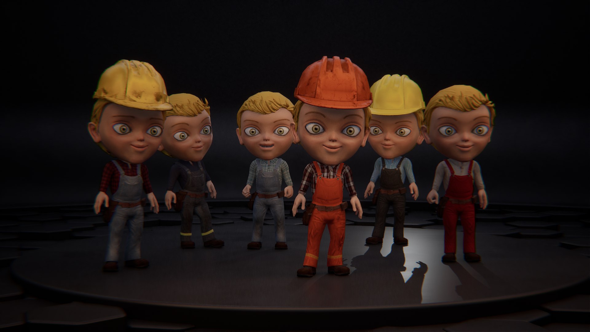 3D builder archie character rigged - TurboSquid 1586866