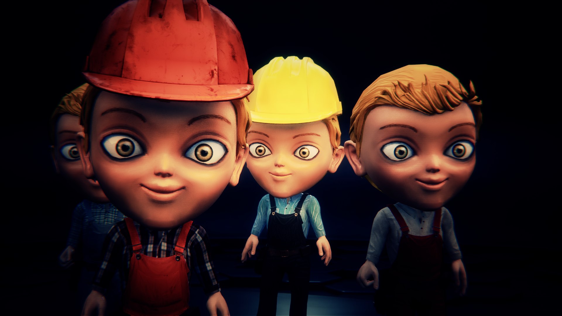 3D builder archie character rigged - TurboSquid 1586866