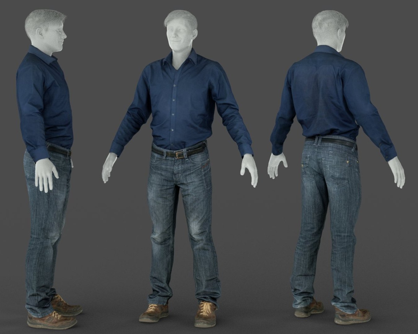 3D Male Clothing Outfit - TurboSquid 1329878
