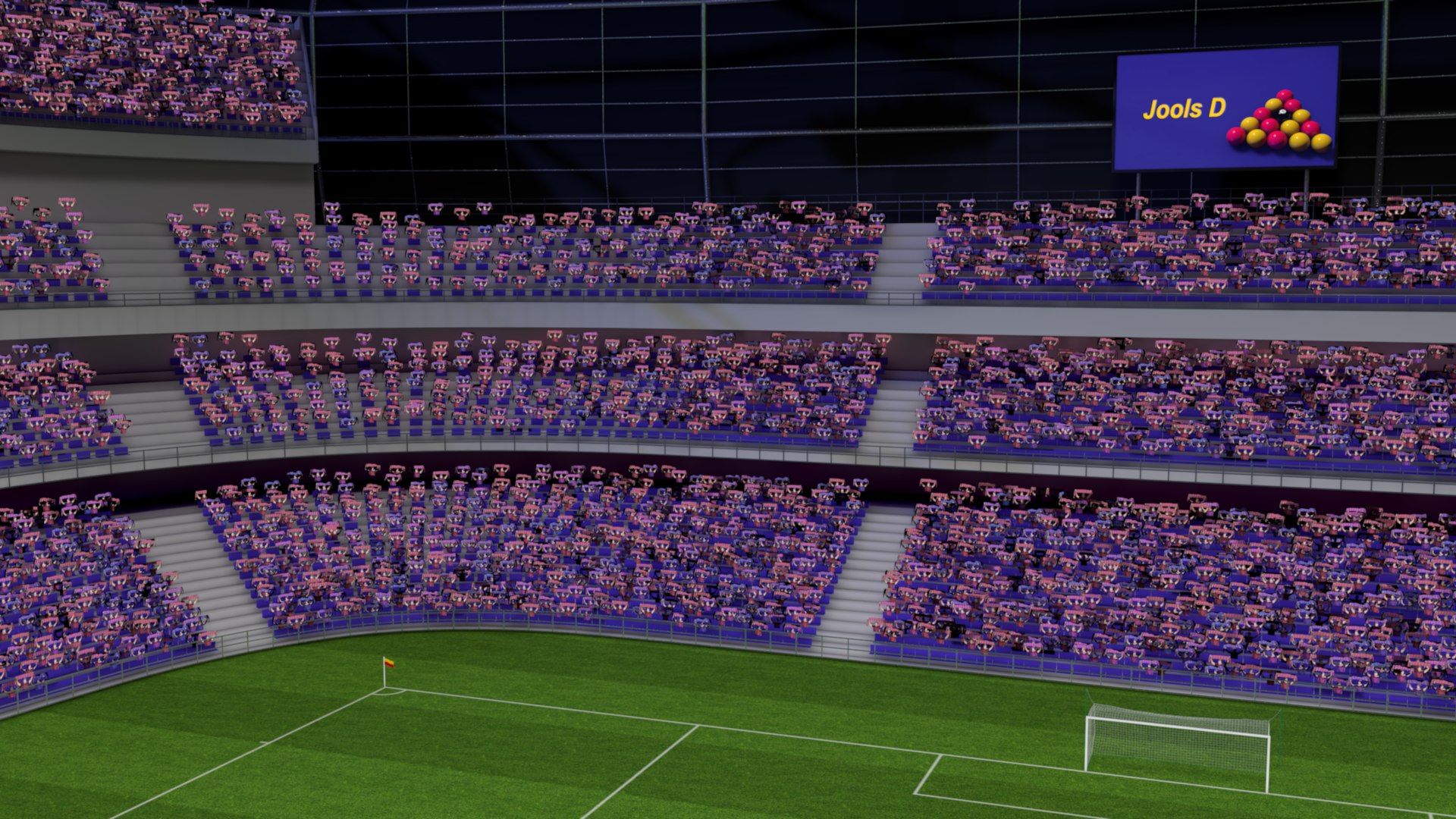 Fantasy Stadium 3d C4d