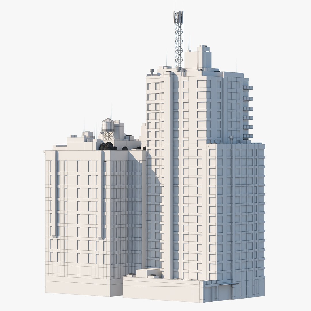 3D Model Heywood LLC Building - TurboSquid 1729392