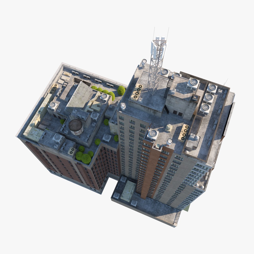 3D Model Heywood LLC Building - TurboSquid 1729392