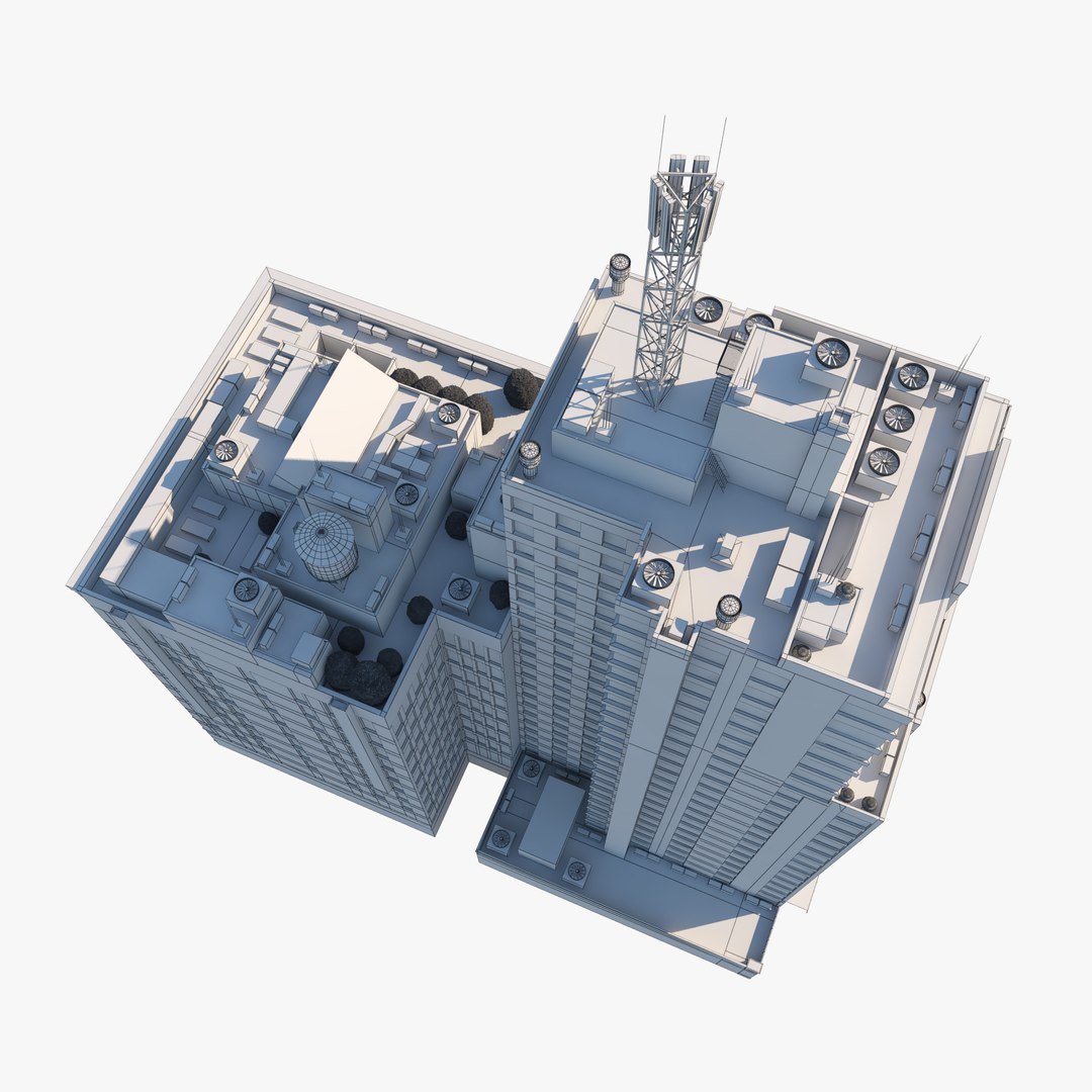 3D Model Heywood LLC Building - TurboSquid 1729392
