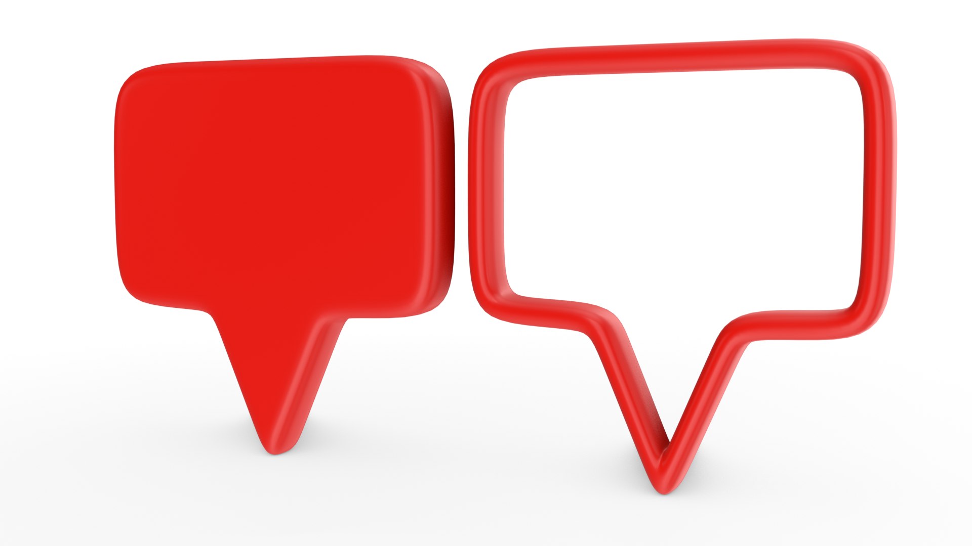 Bubble Symbol 3D Model - TurboSquid 2133517