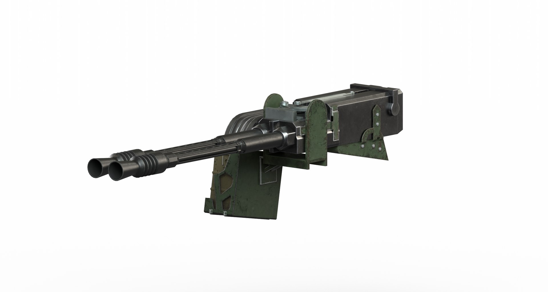 3D Machine Gun Reaper - TurboSquid 2249327