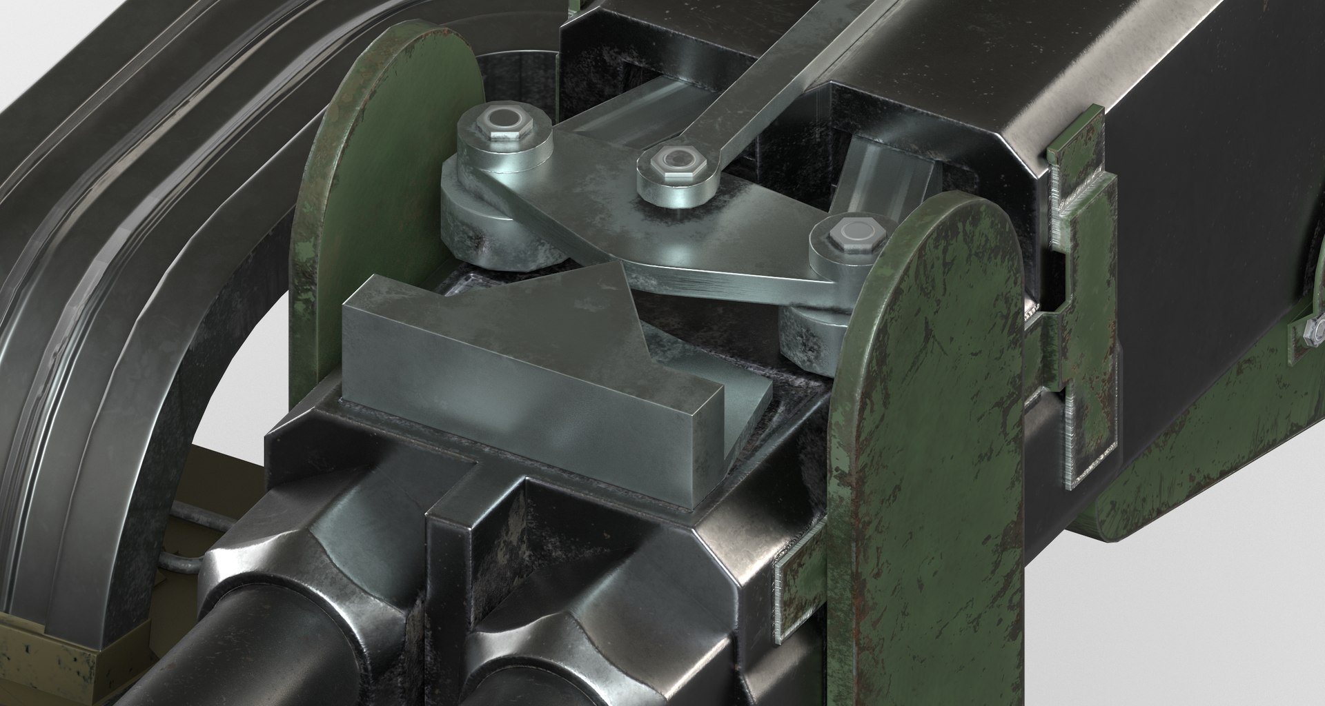 3D Machine Gun Reaper - TurboSquid 2249327