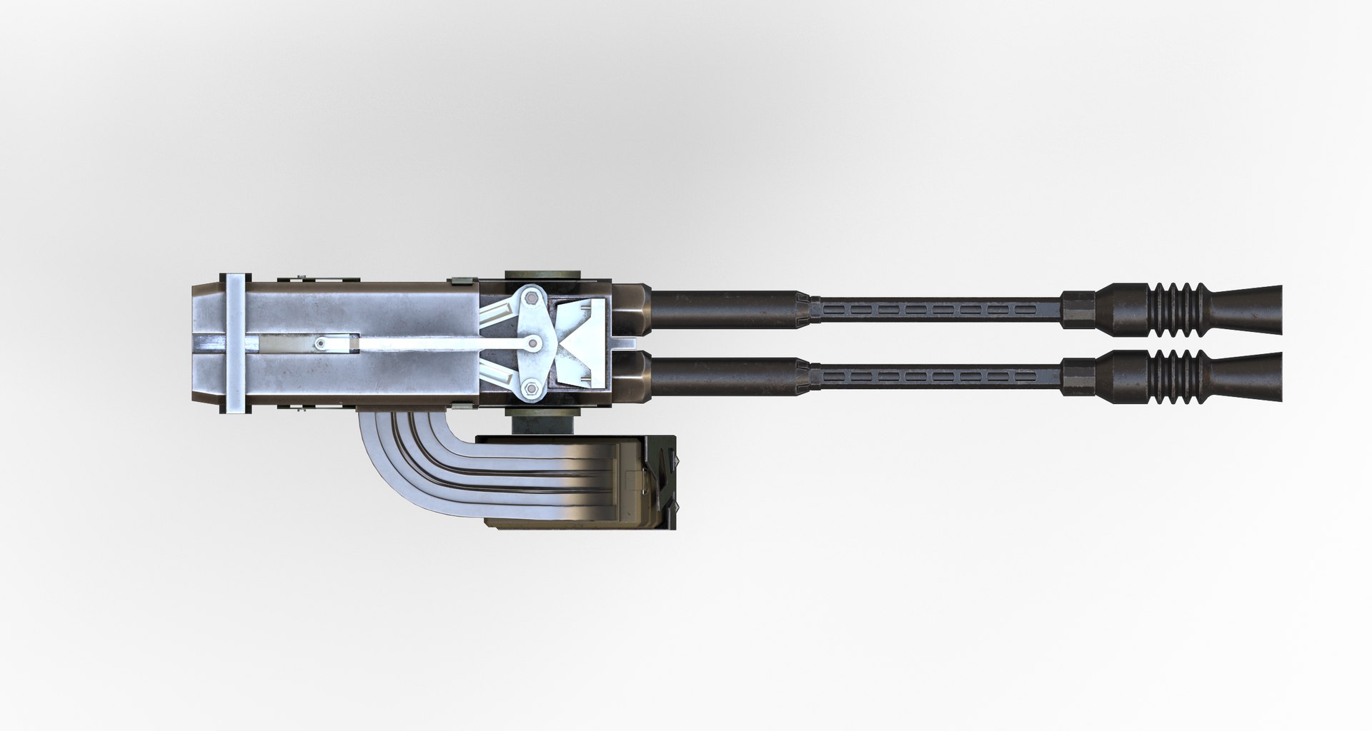 3D Machine Gun Reaper - TurboSquid 2249327