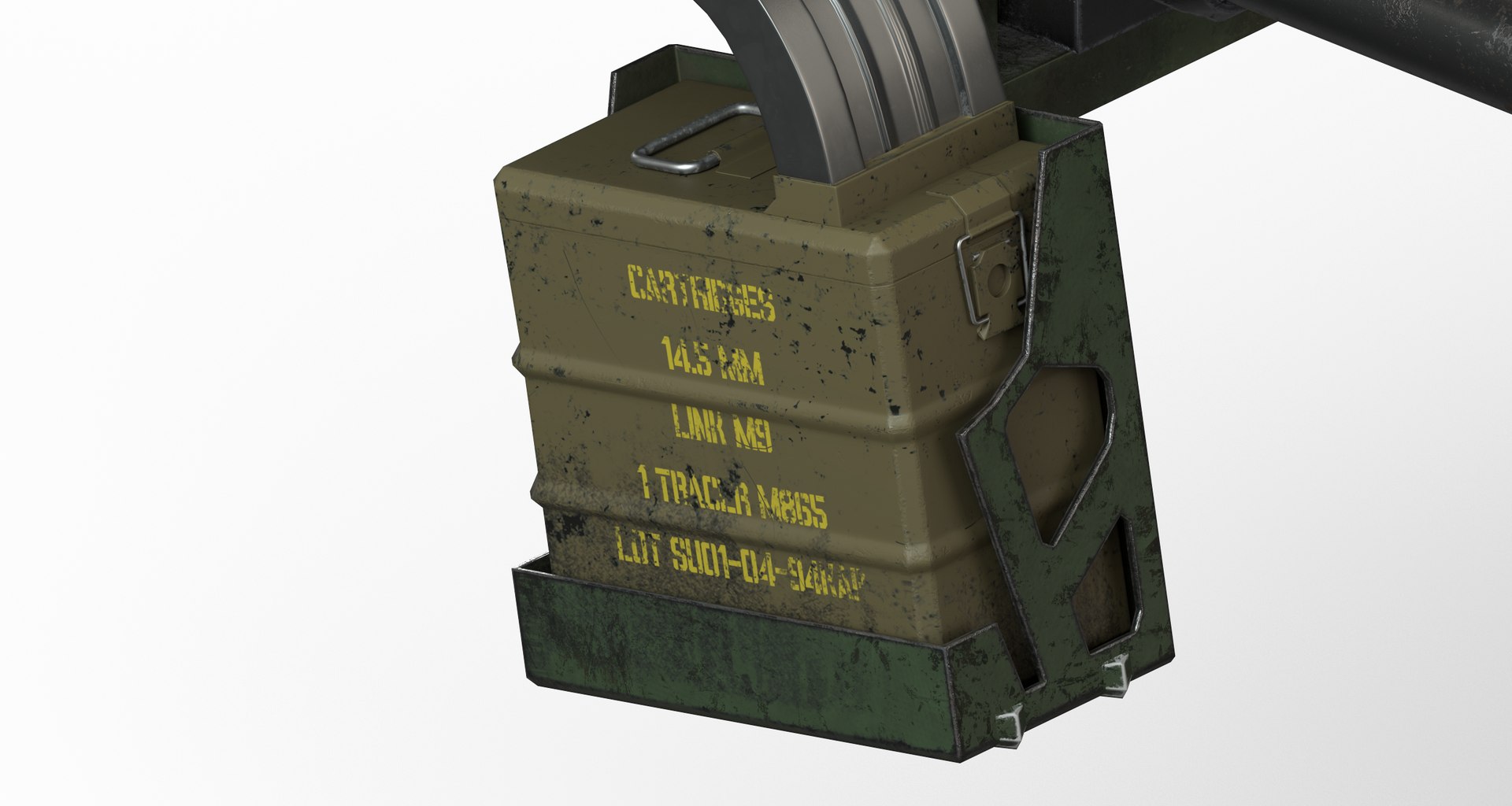 3D Machine Gun Reaper - TurboSquid 2249327