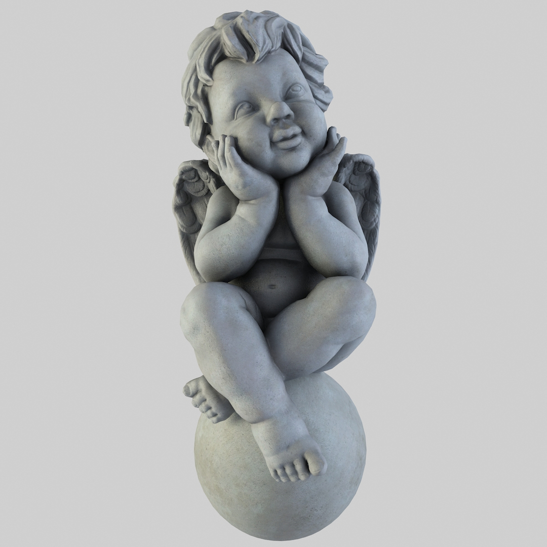 Decorative Cupid 3d Model
