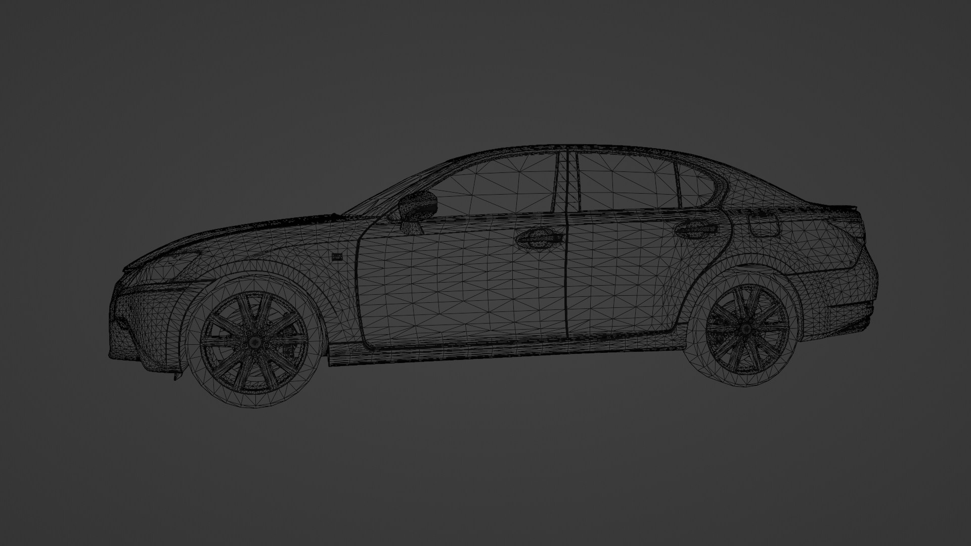 3D Lexsus GS 350 model - TurboSquid 2171878