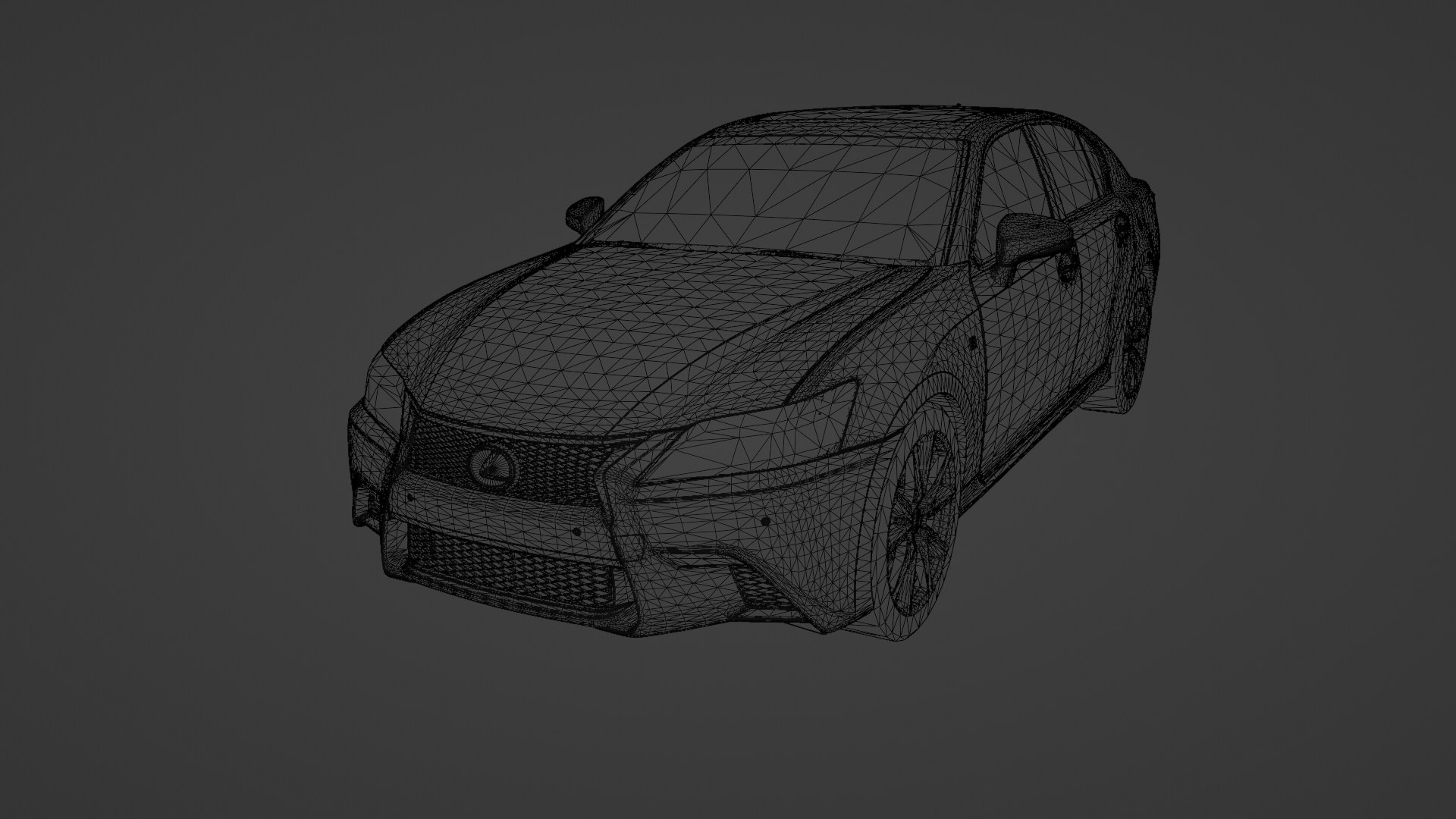 3D Lexsus GS 350 model - TurboSquid 2171878