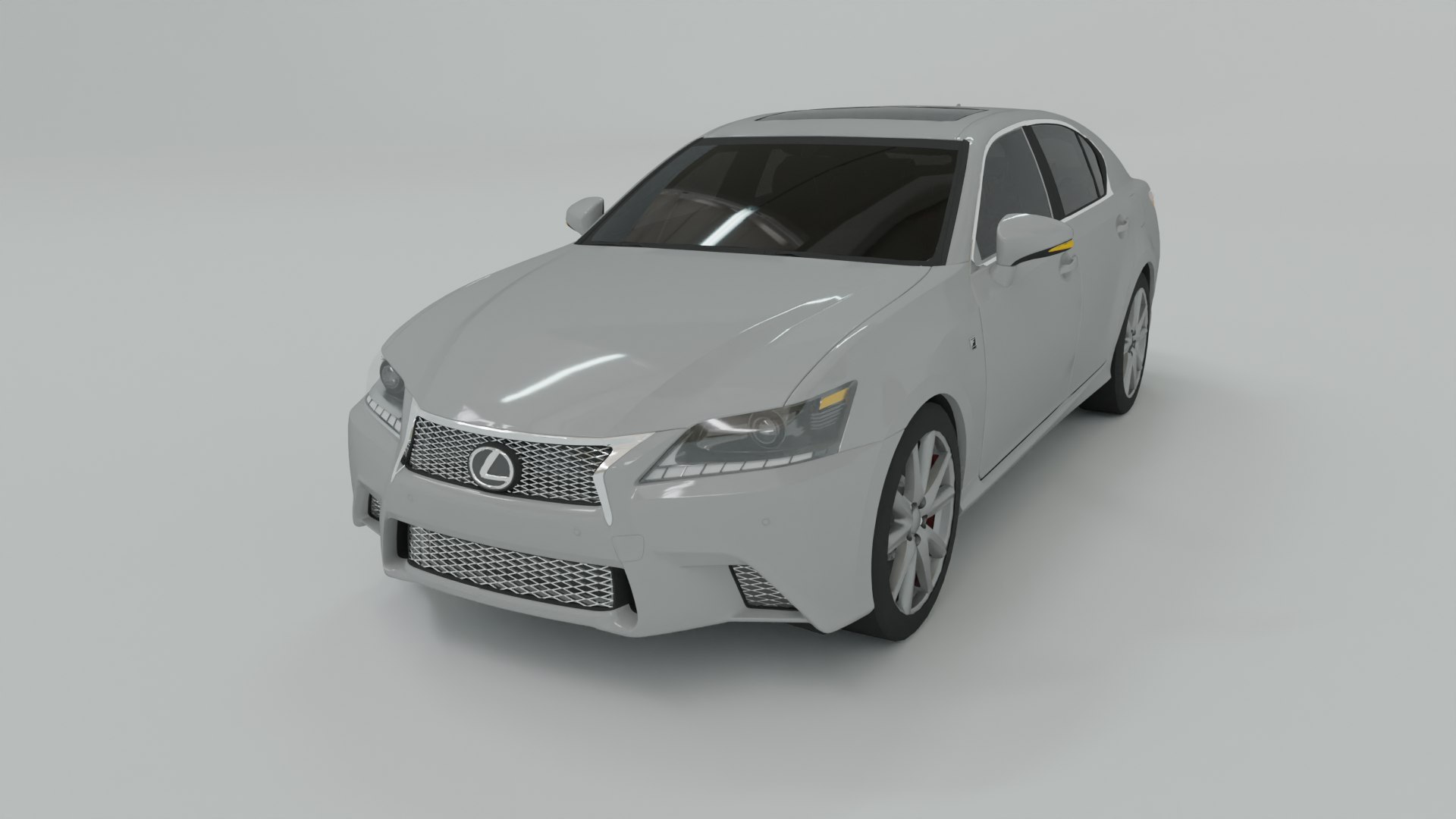 3D Lexsus GS 350 model - TurboSquid 2171878