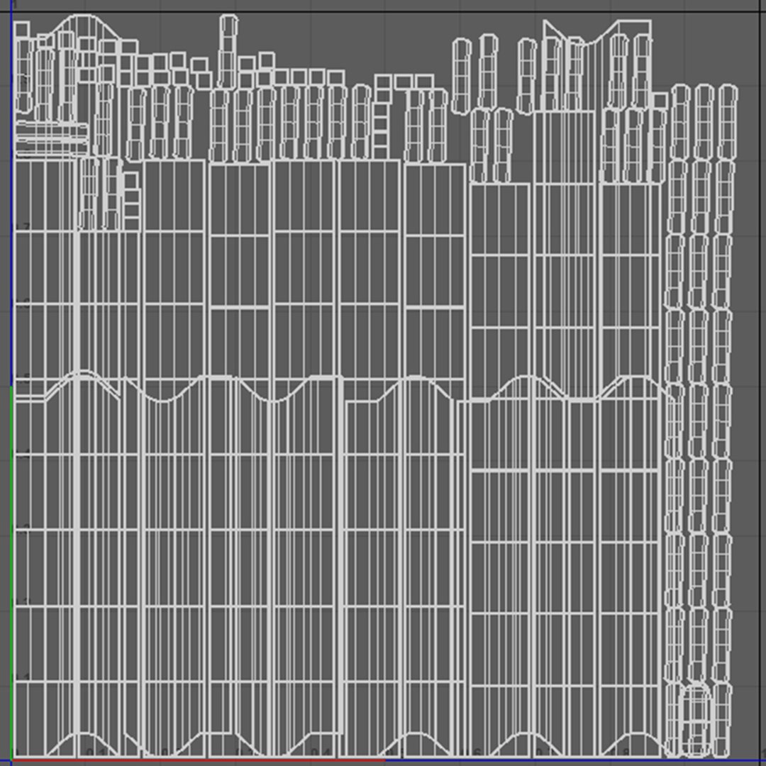 3D Model Medieval Stairs Railing - TurboSquid 2322045
