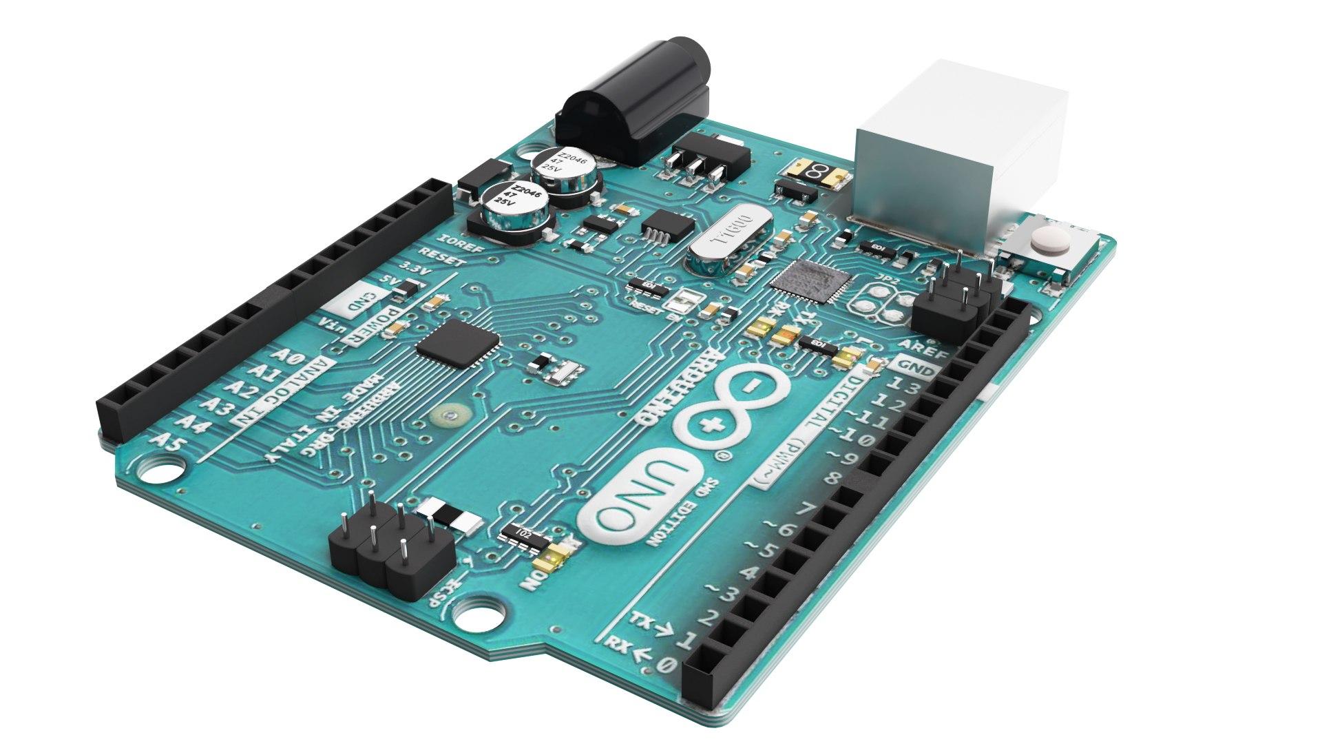 3D Arduino Uno Model - TurboSquid 1774048