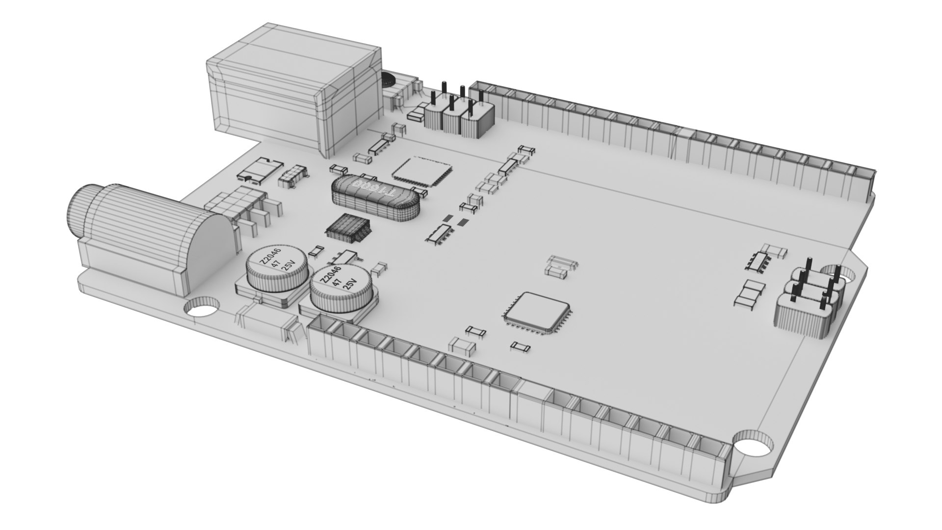 3D Arduino Uno Model - TurboSquid 1774048