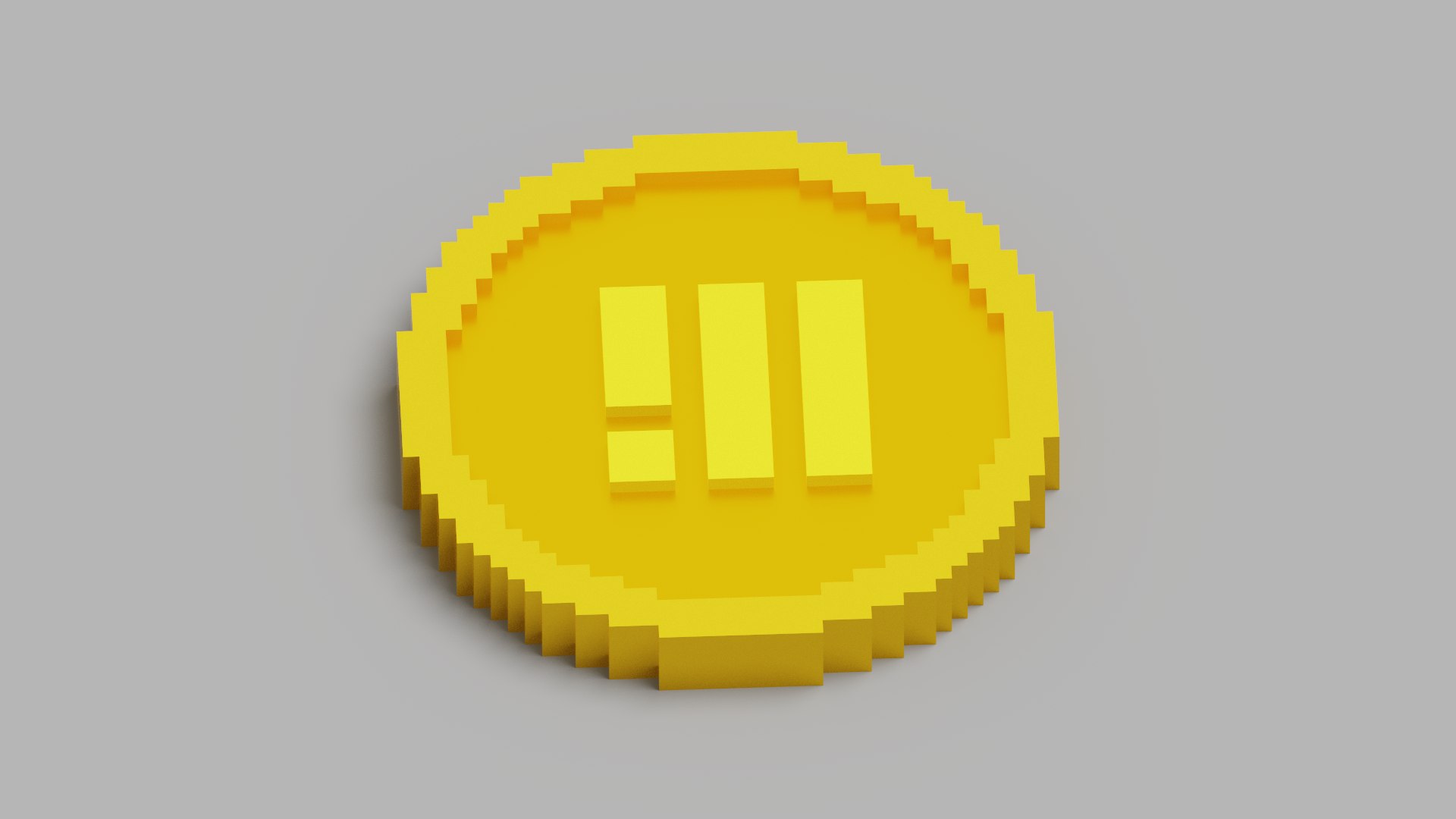 Binance USD Coin BUSD 3D Model - TurboSquid 1886405
