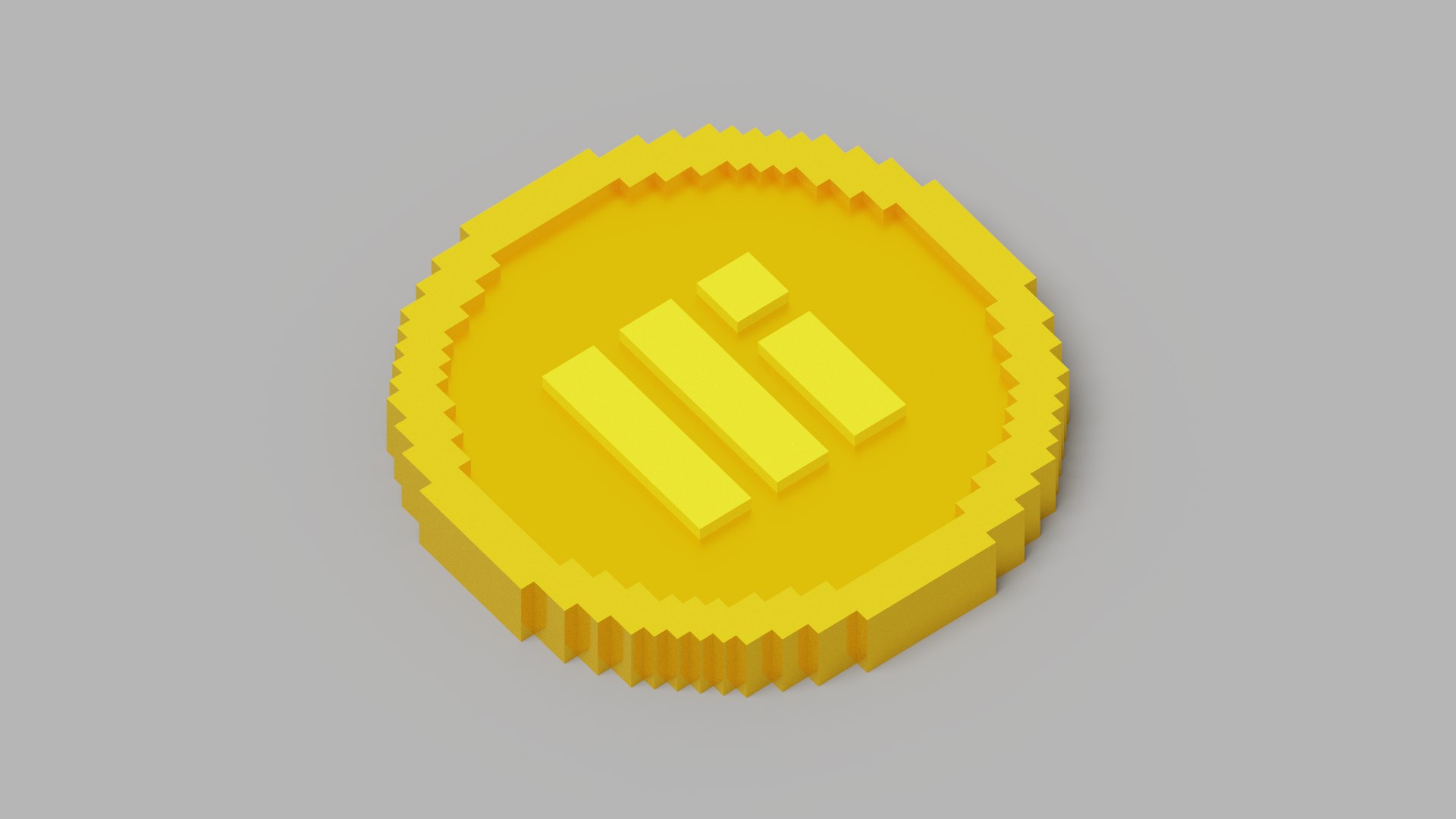 Binance USD Coin BUSD 3D Model - TurboSquid 1886405