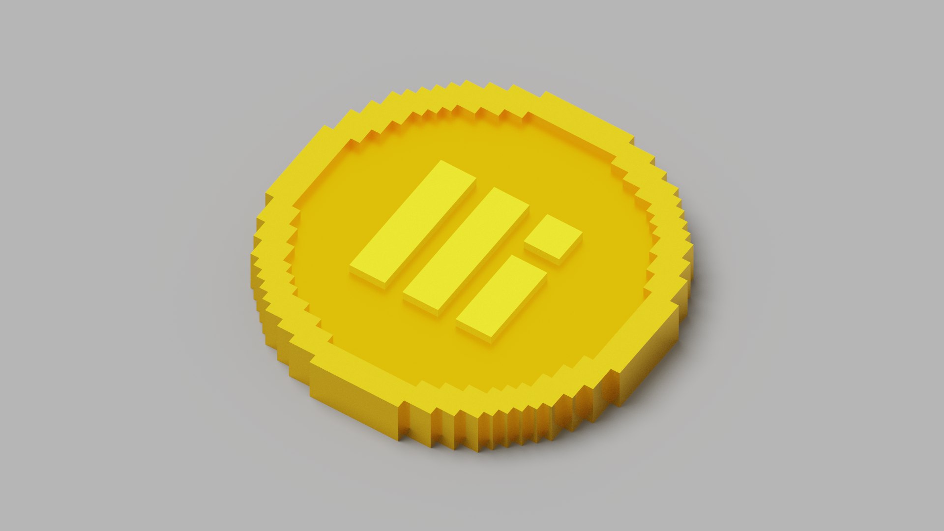 Binance USD Coin BUSD 3D Model - TurboSquid 1886405