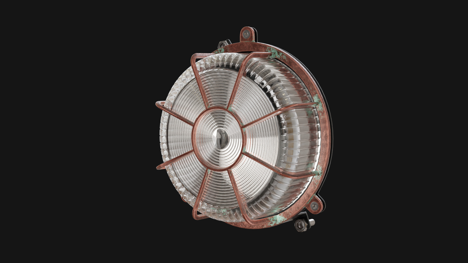 Bulkhead Industrial Light 3D Model - TurboSquid 2054875