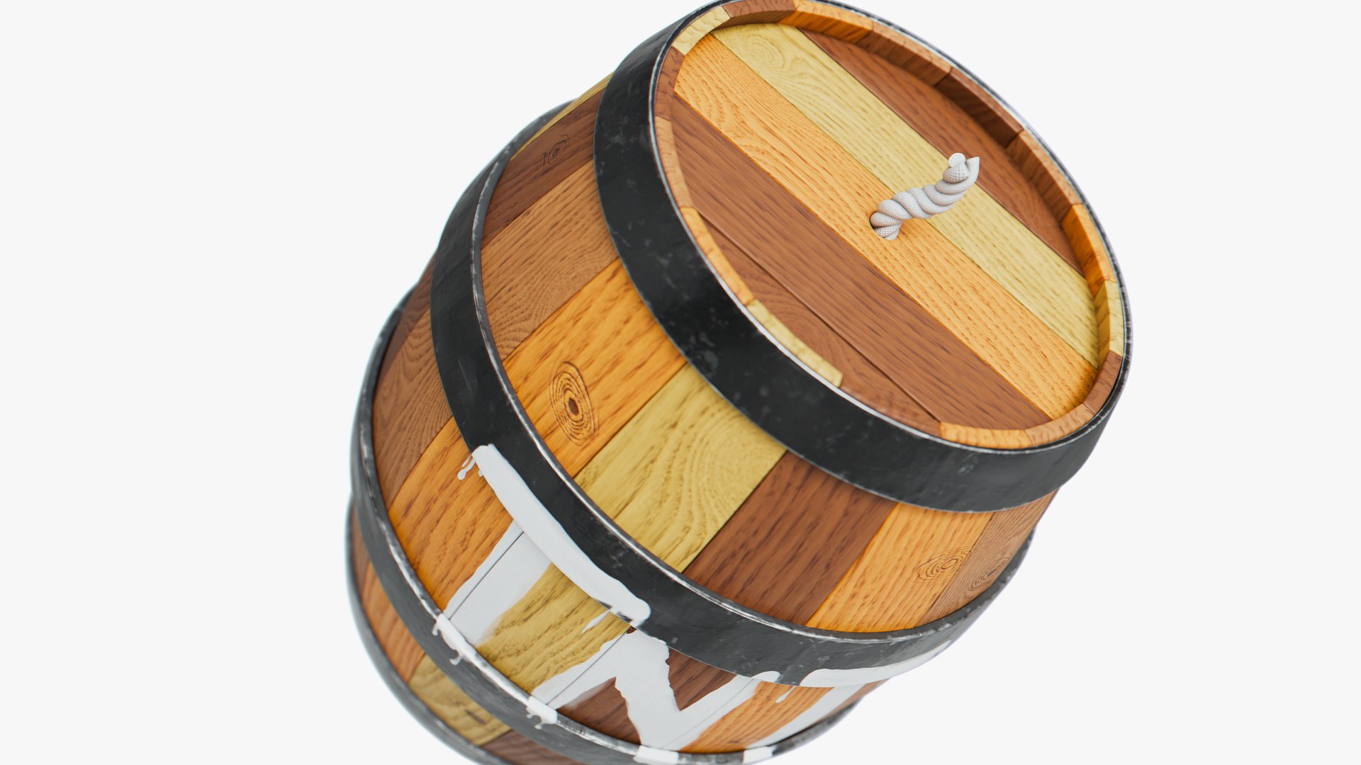 3D Donkey Kong TNT Barrel Model - TurboSquid 2358109