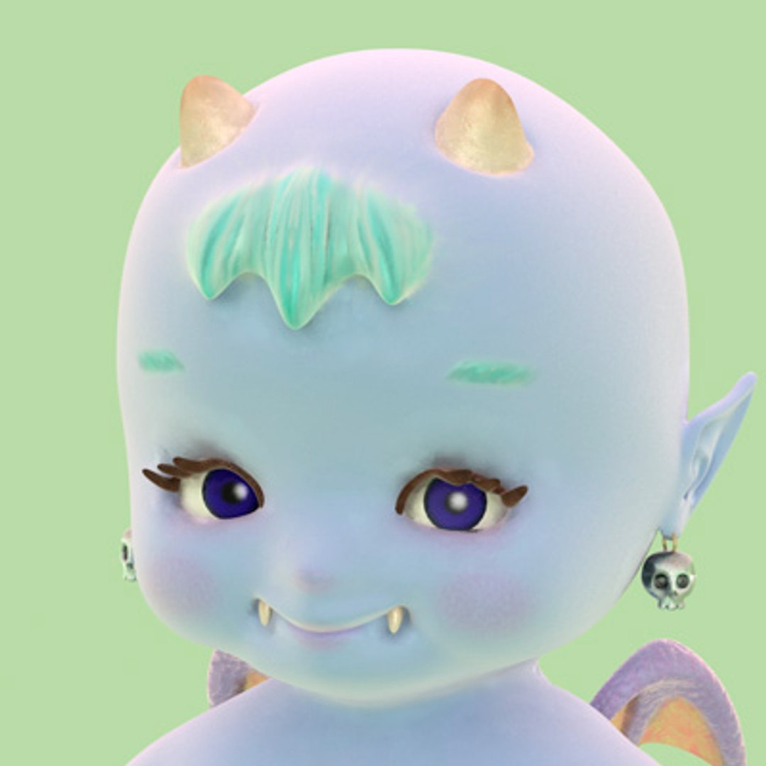 Devil Baby 3d Model