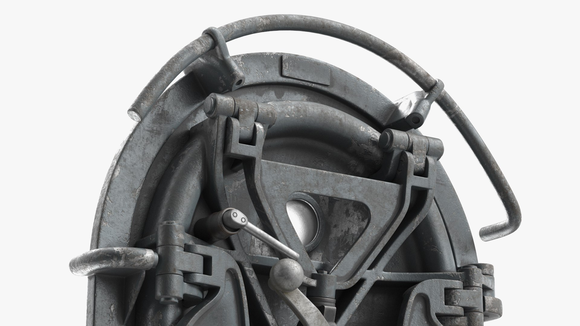 Used Submarine Oval Hatch With Glass Port 3D Model - TurboSquid 2395940