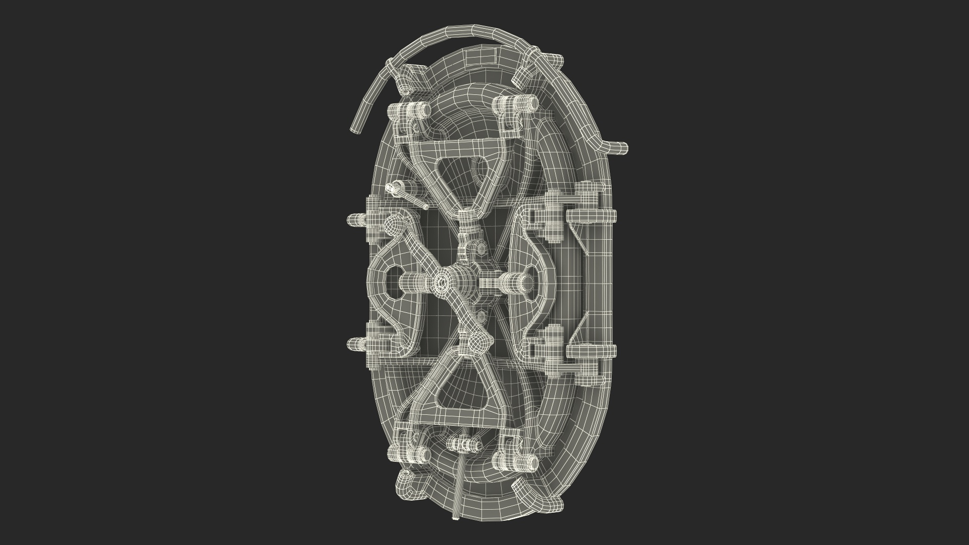 Used Submarine Oval Hatch With Glass Port 3D Model - TurboSquid 2395940