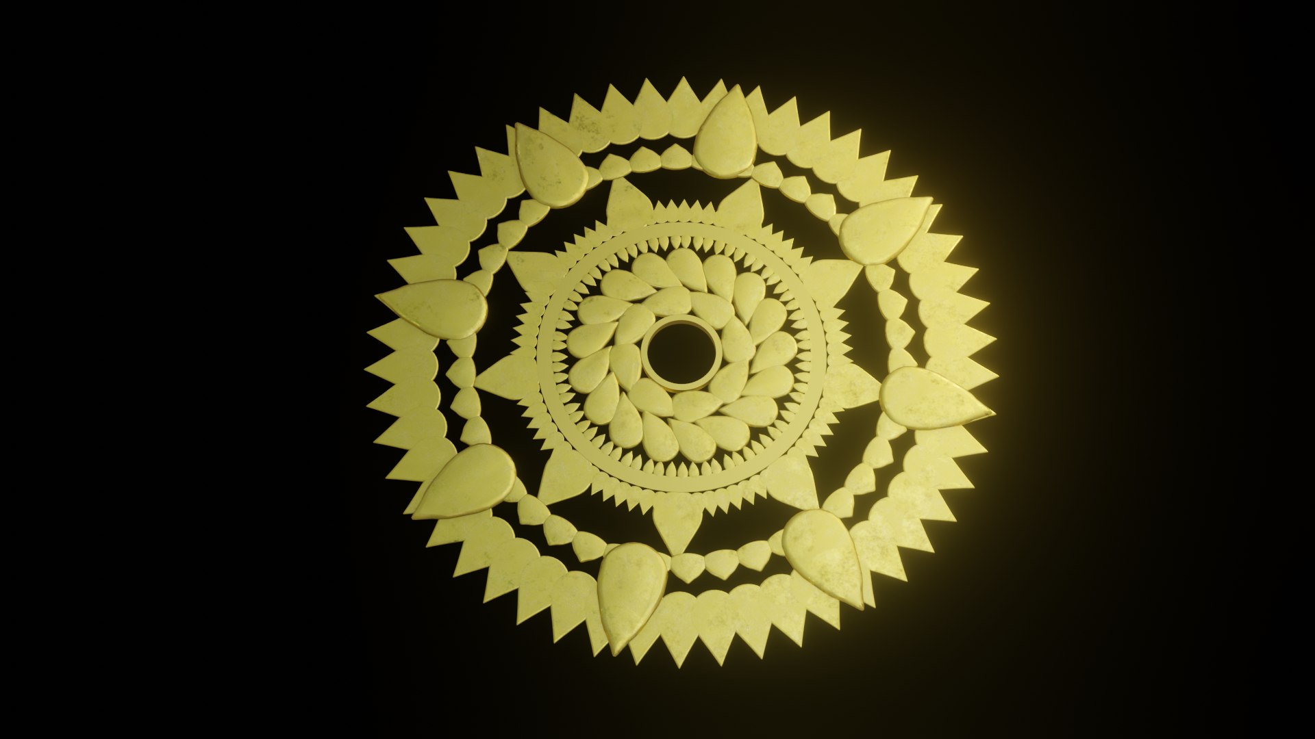 SudarshanChakra Model - TurboSquid 2131865