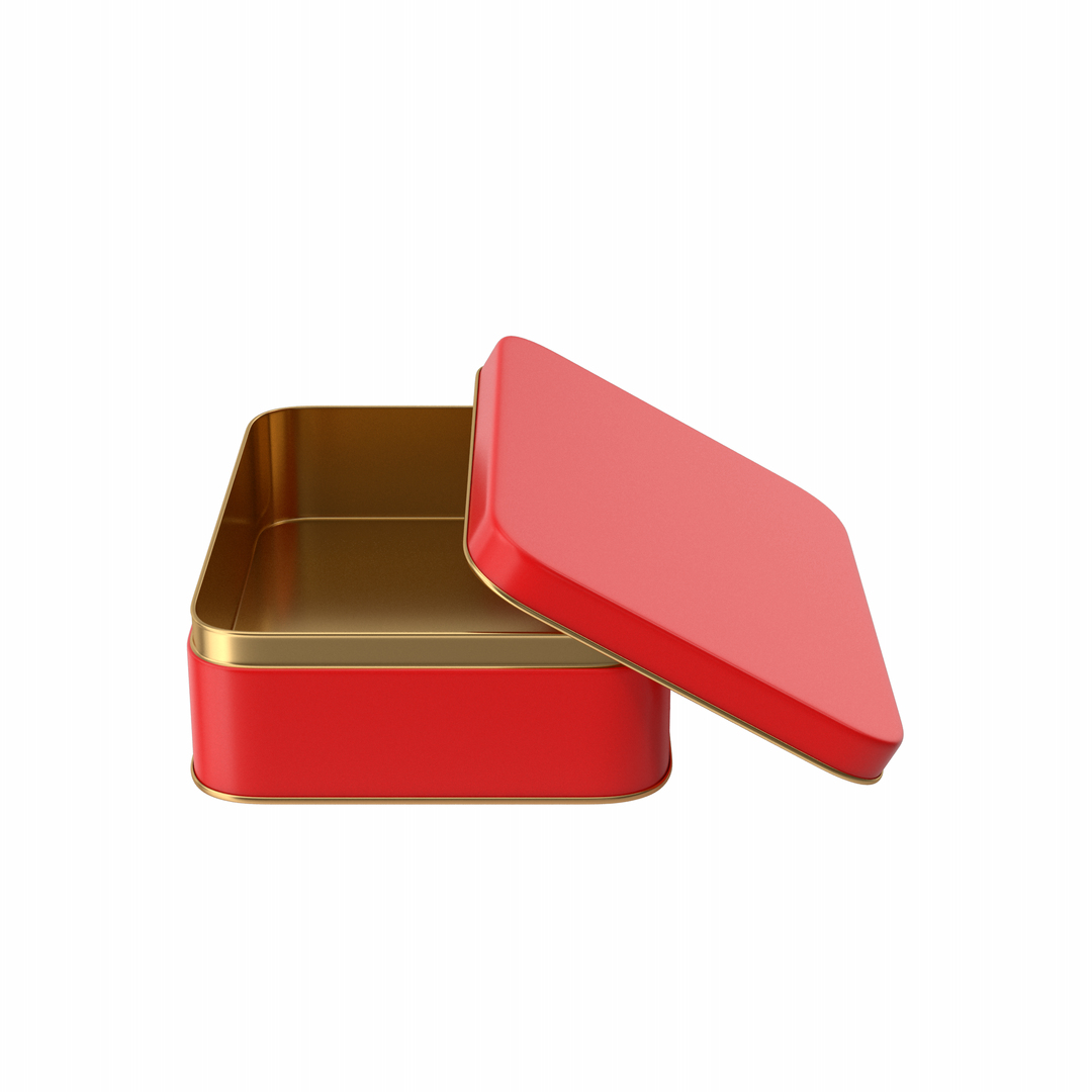 Red Metal Container Model - TurboSquid 2144425