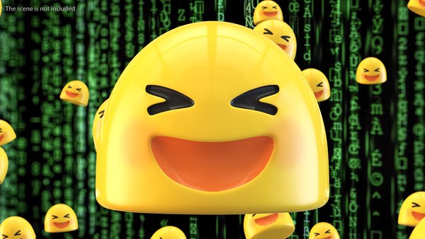 Laughing Android Emoji model - TurboSquid 1823757