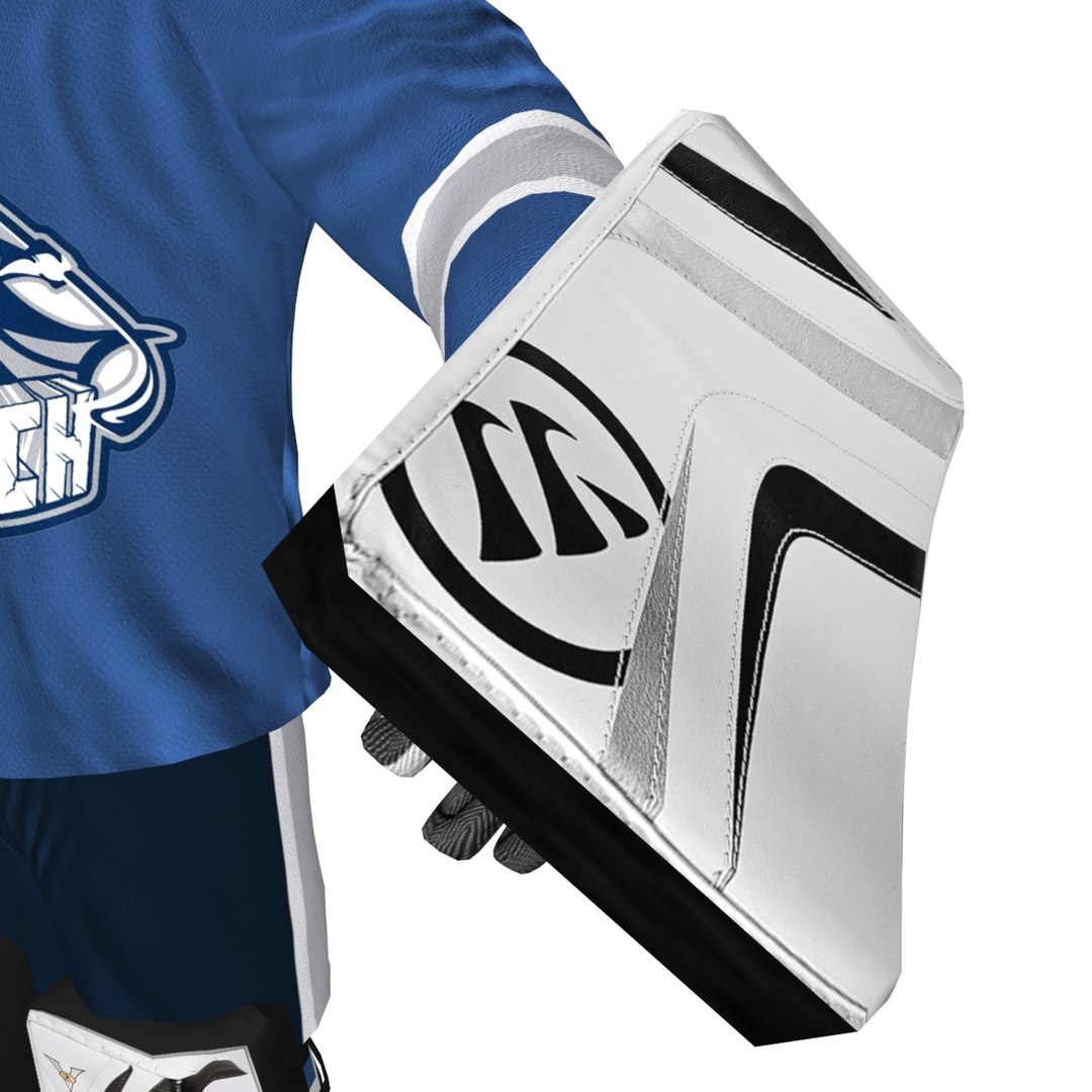 Hockey Goalie Rigged Max
