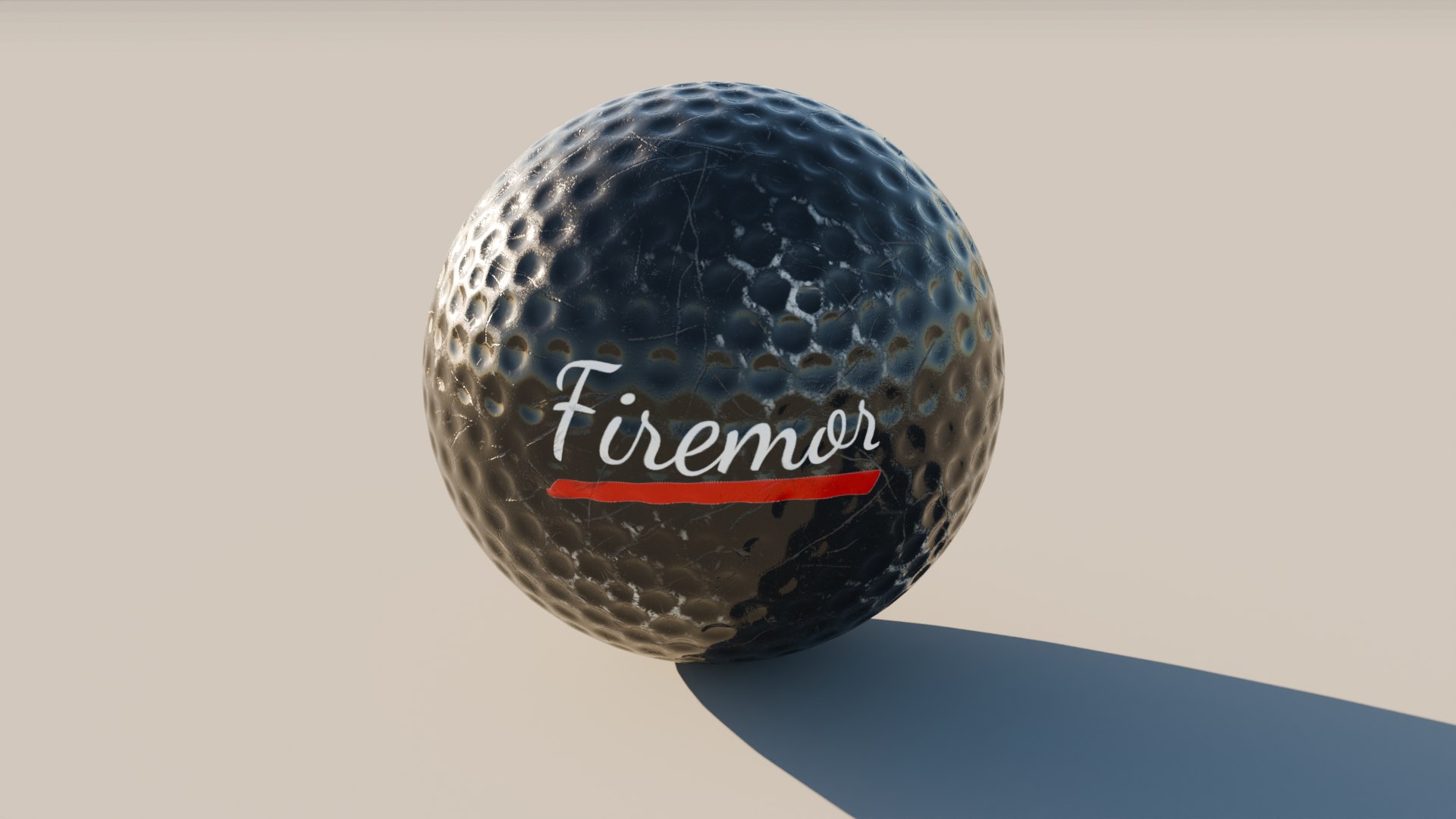 3D Golf Ball v2 with 2K Textures model - TurboSquid 2182774
