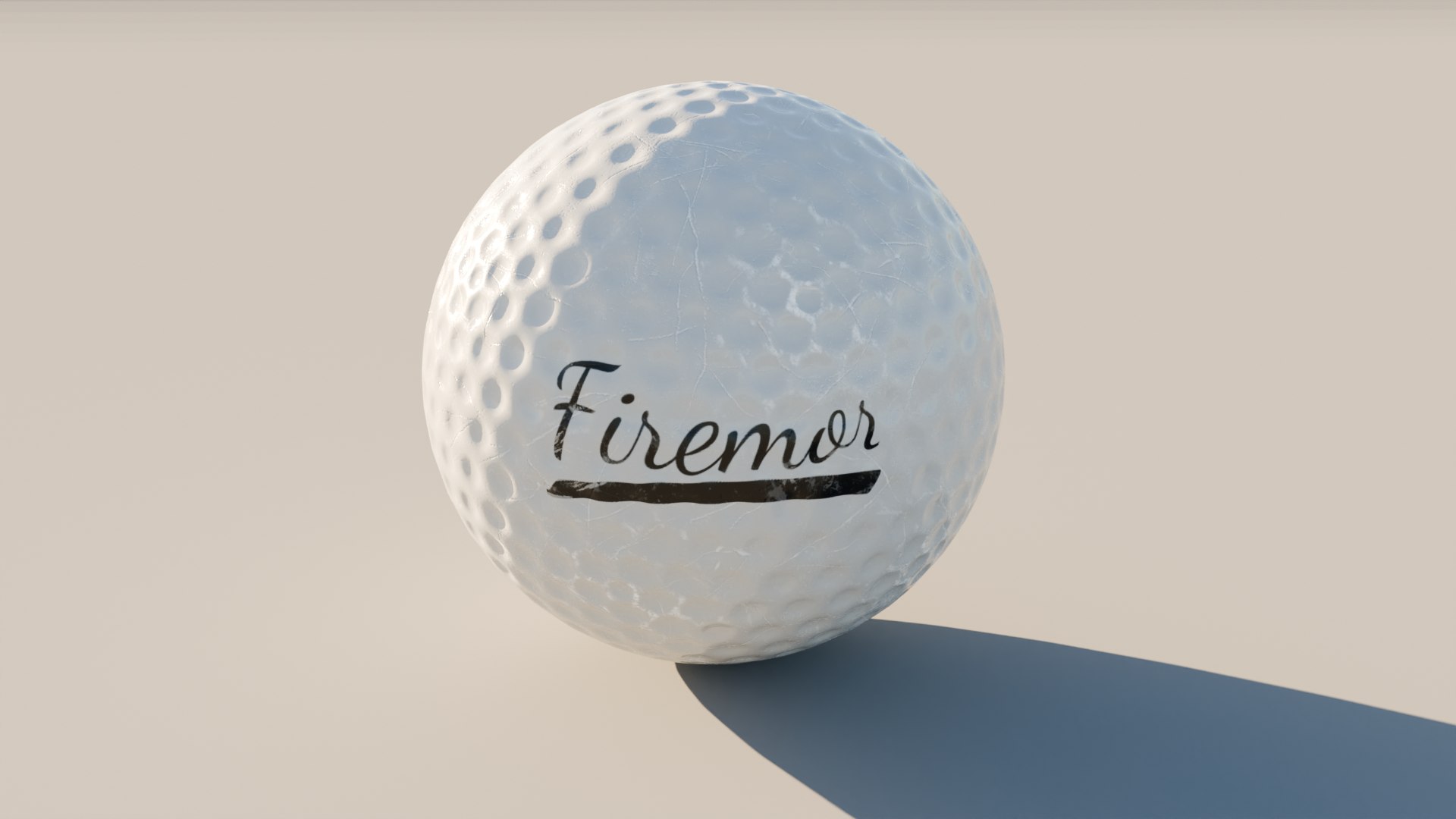 3D Golf Ball v2 with 2K Textures model - TurboSquid 2182774