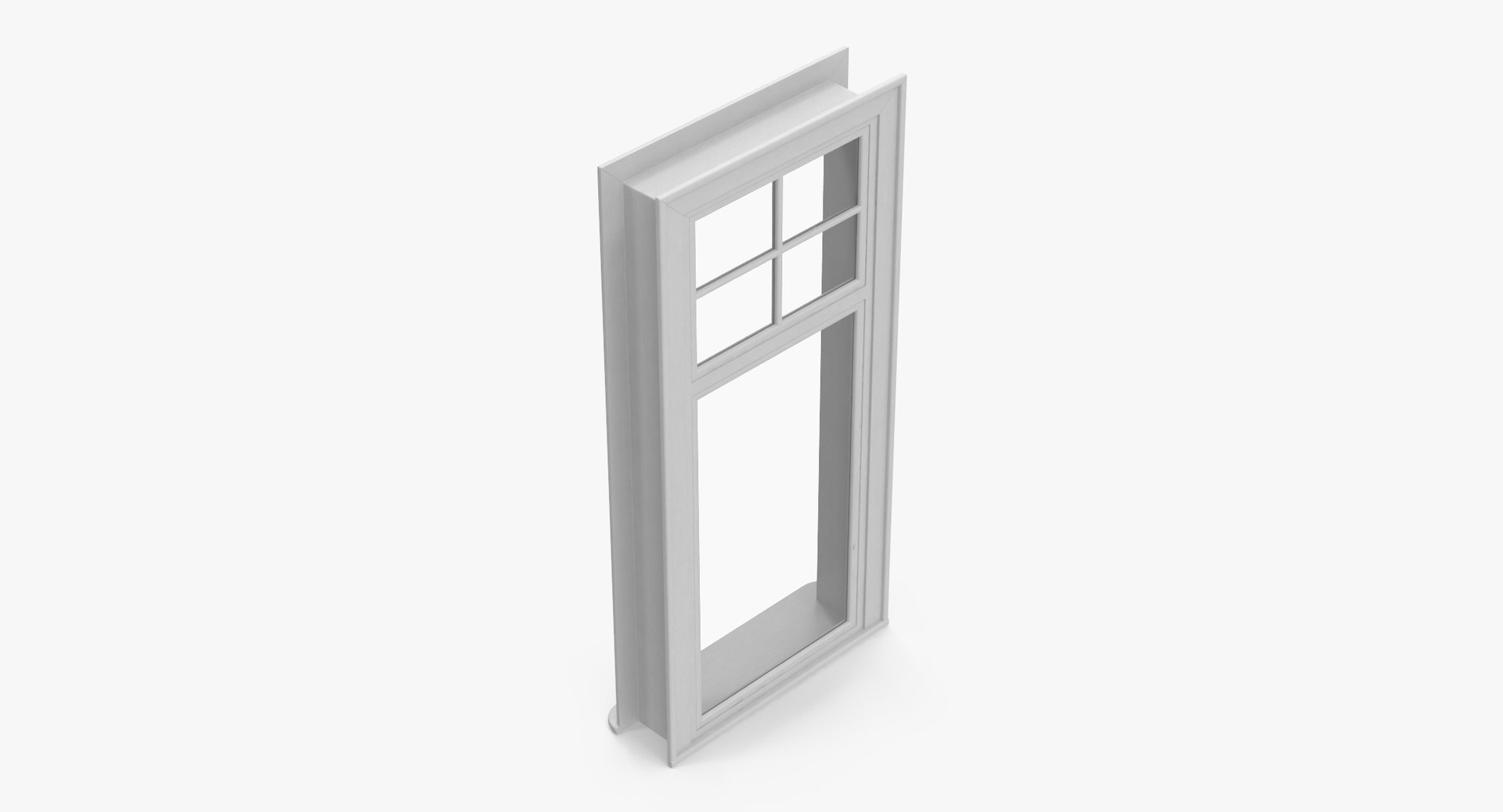 Classic Window 03 Closed 3D - TurboSquid 1214424