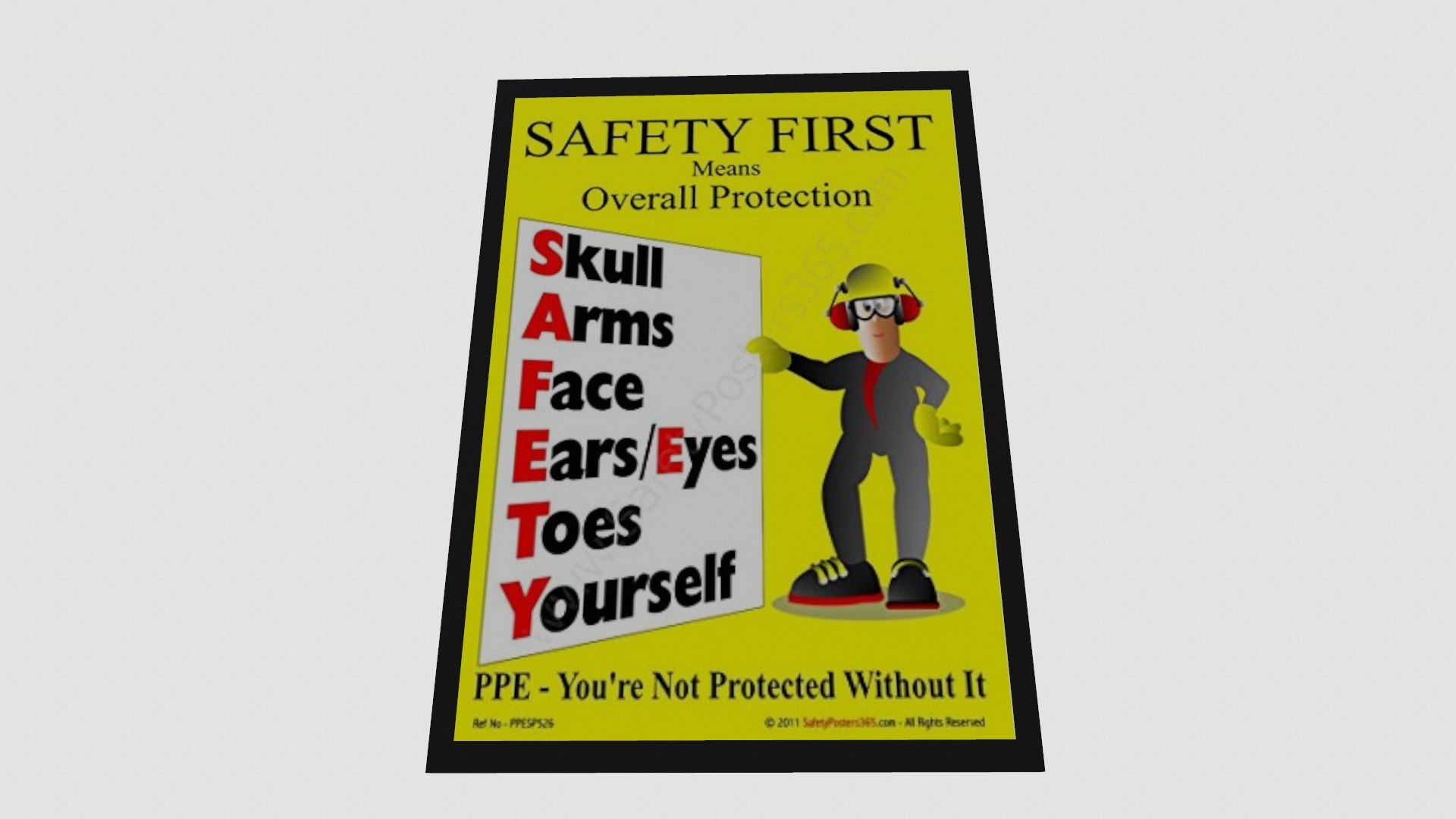 3D Safety Sign Model - TurboSquid 2299085