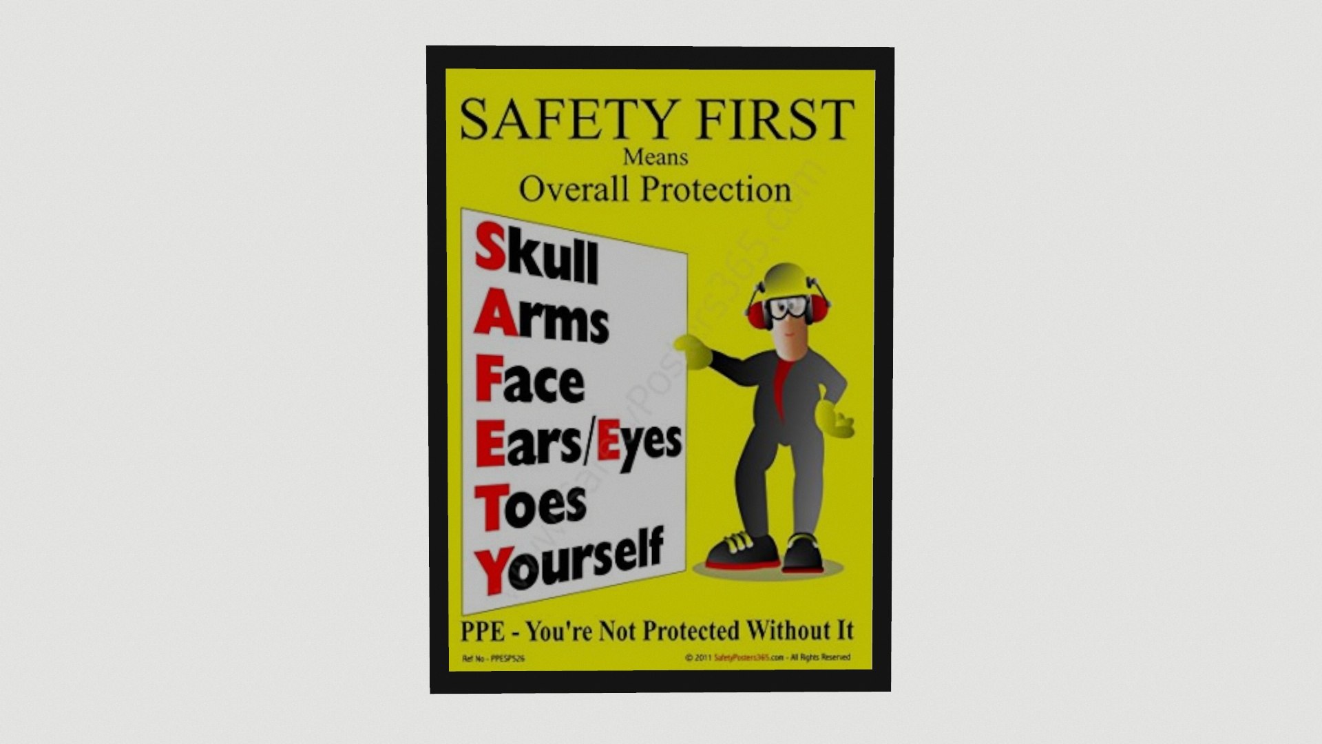 3D Safety Sign Model - TurboSquid 2299085