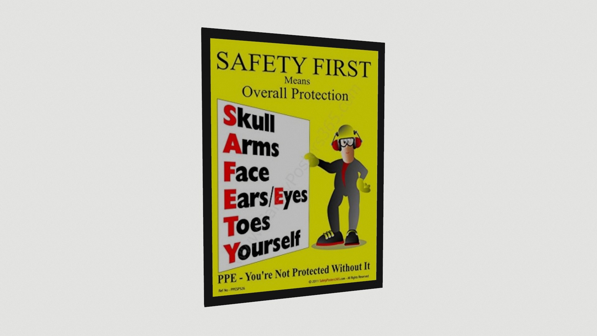 3D Safety Sign Model - TurboSquid 2299085