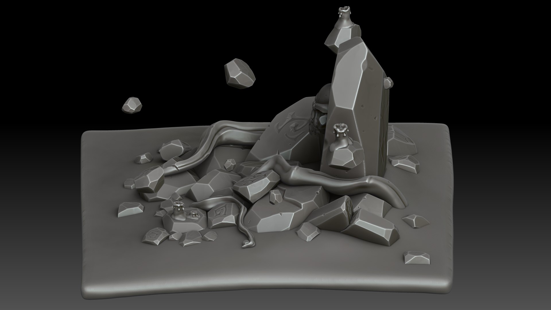 Stylized Totem 3D Model - TurboSquid 2076539