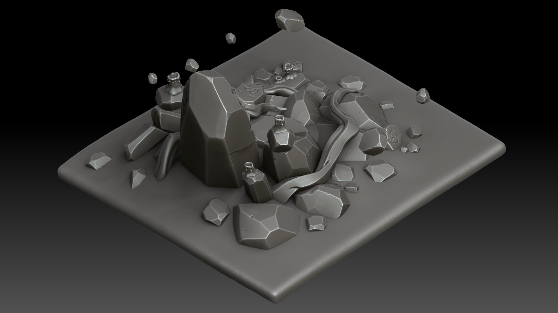 Stylized Totem 3D Model - TurboSquid 2076539