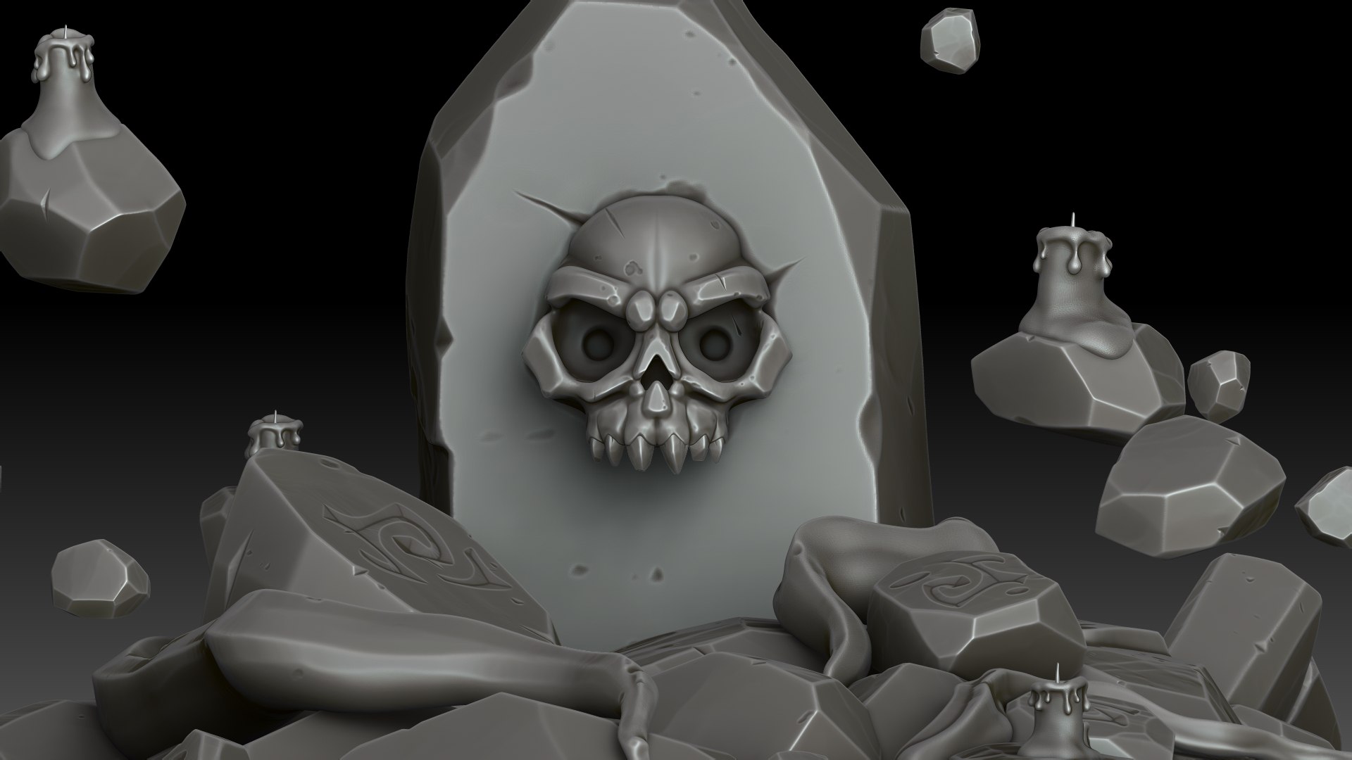 Stylized Totem 3D Model - TurboSquid 2076539
