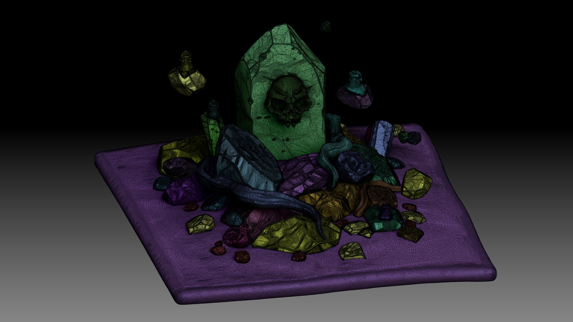 Stylized Totem 3D Model - TurboSquid 2076539